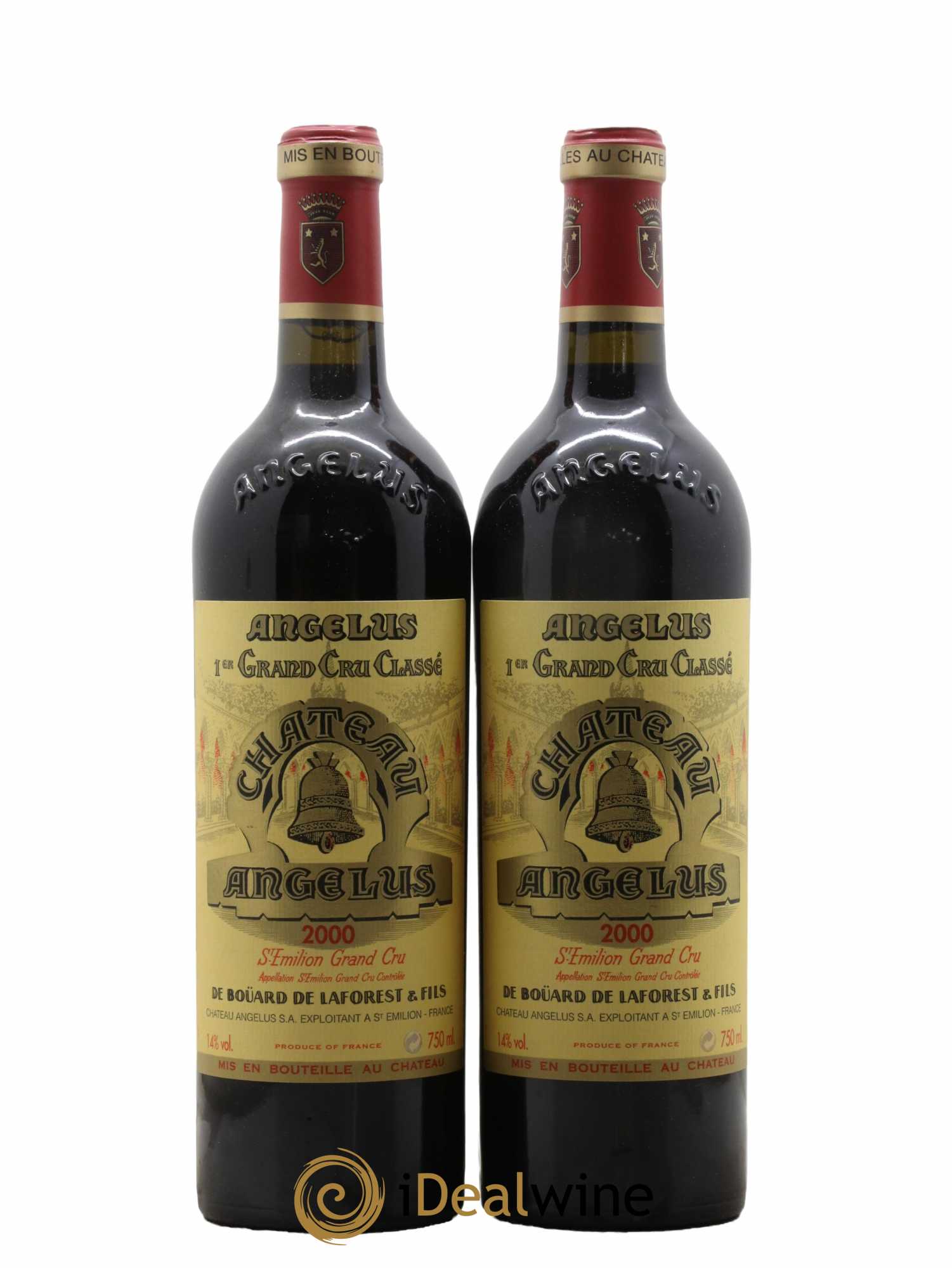 Acheter Château Angélus 1er Grand Cru Classé A 2000 (lot: 7501)
