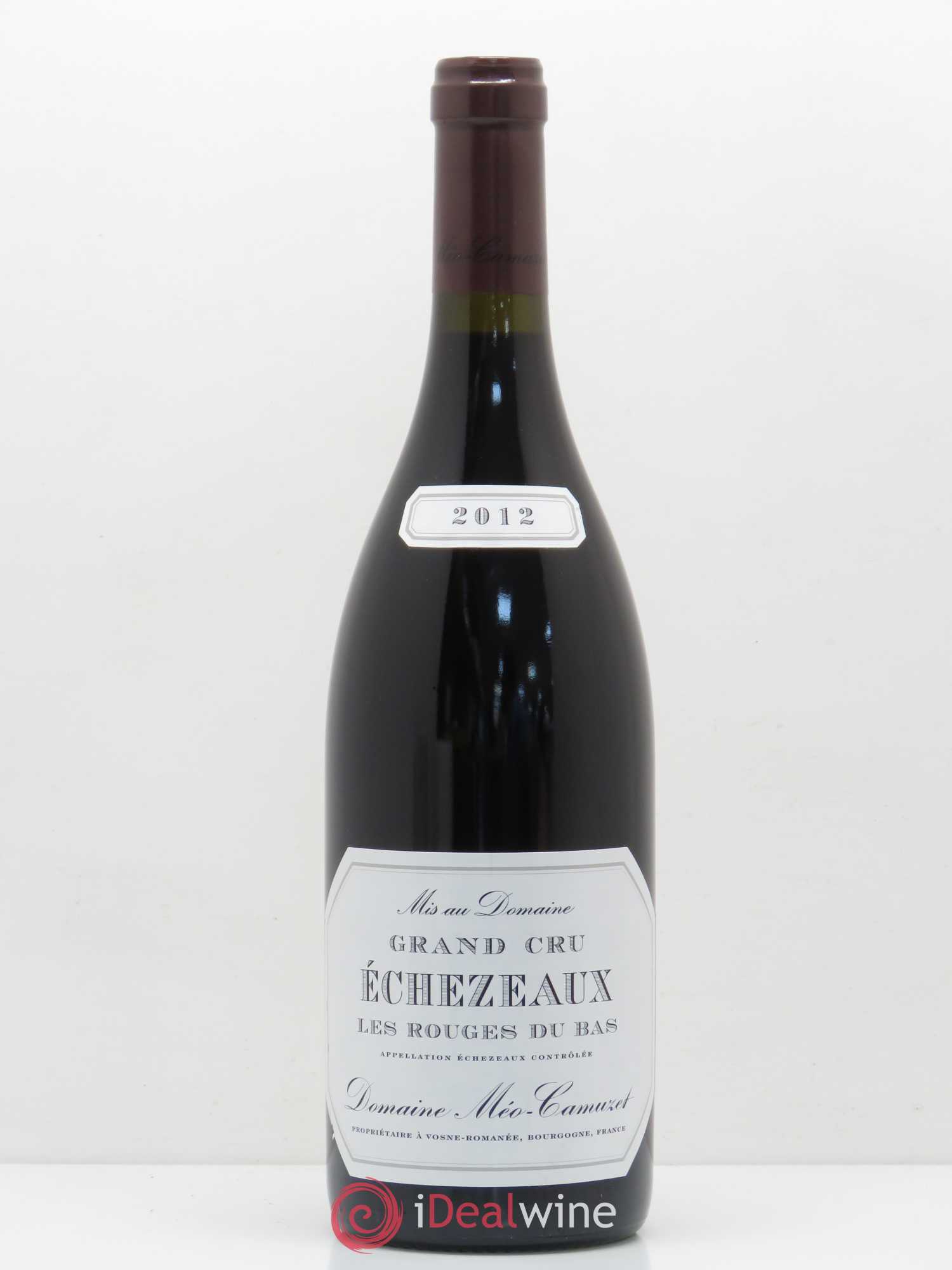 Acheter Echezeaux Grand Cru Méo-Camuzet (Domaine) Les Rouges du bas ...