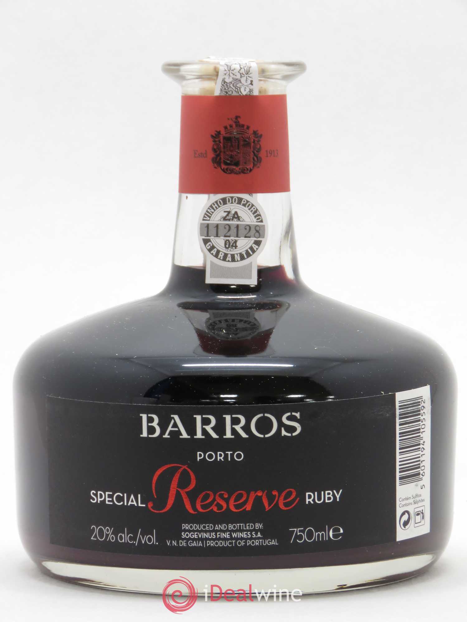 Acheter Porto Barros Ruby Special Reserve (lot: 28)