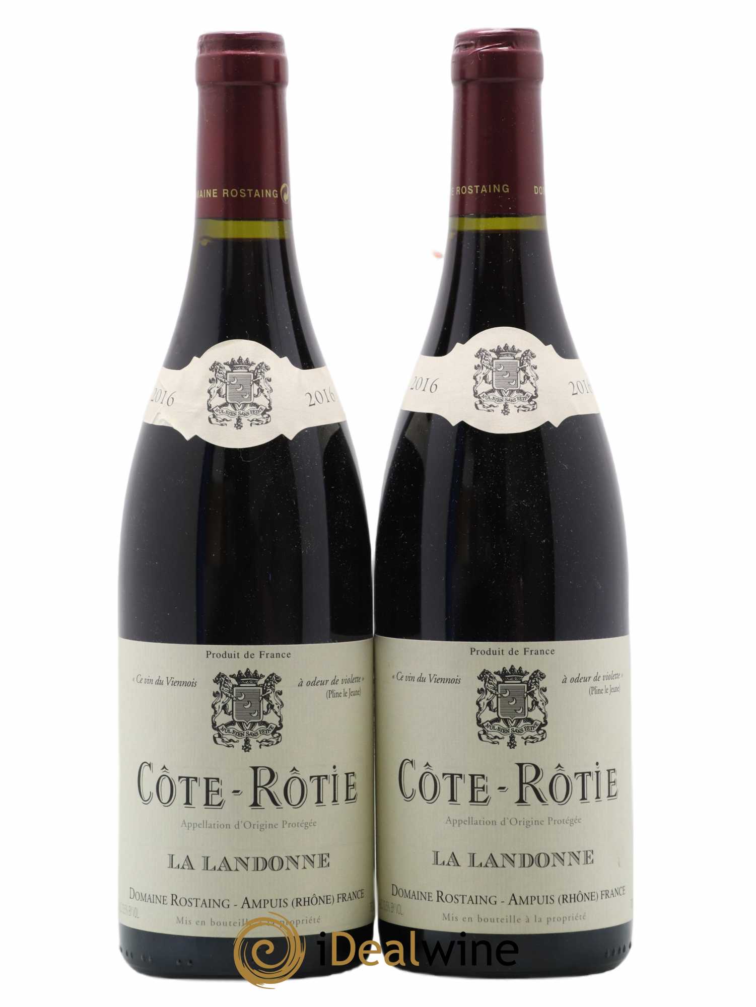 Acheter Côte-Rôtie La Landonne René Rostaing 2016 (lot: 5734)