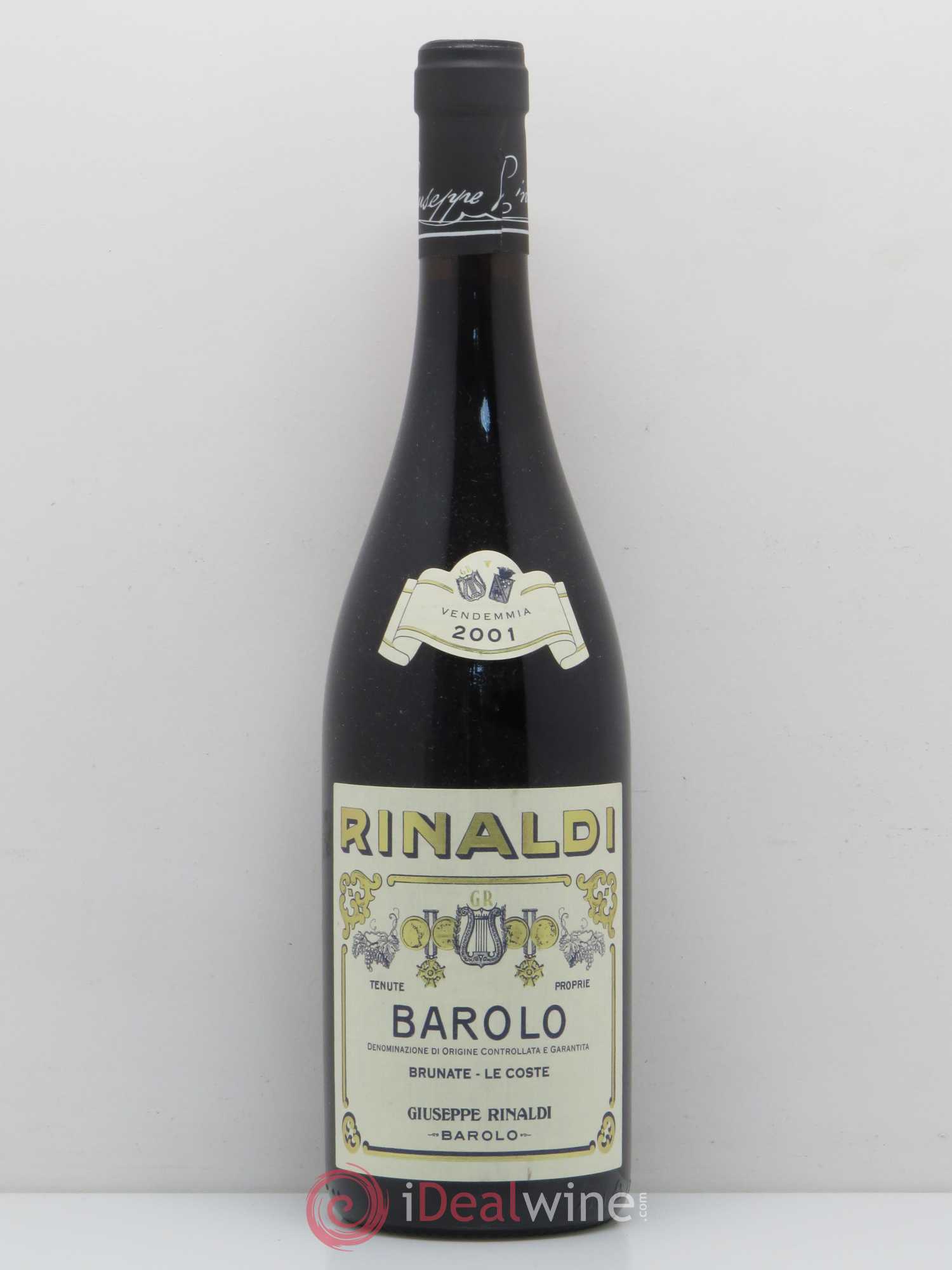 Acheter Barolo DOCG Brunate Le Coste Giuseppe Rinaldi 2001 (lot: 15)
