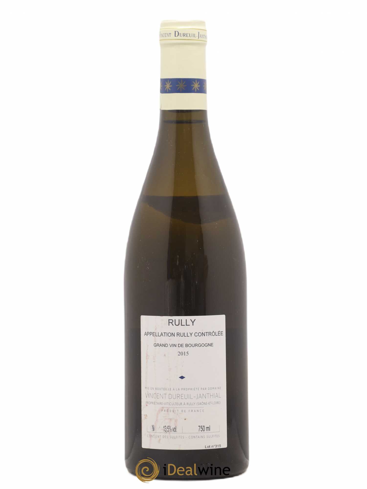 Buy Rully Vincent Dureuil-Janthial 2015 (lot: 2803)