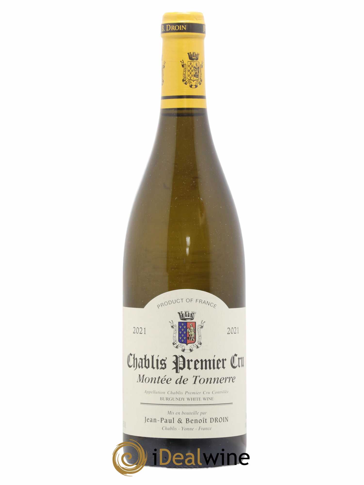 Acheter Chablis 1er Cru Montée de Tonnerre Jean-Paul & Benoît Droin ...