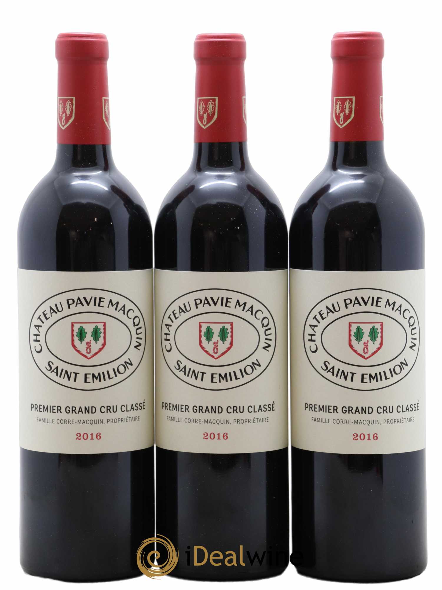 Acheter Château Pavie Macquin 1er Grand Cru Classé B 2016 (lot: 8840)