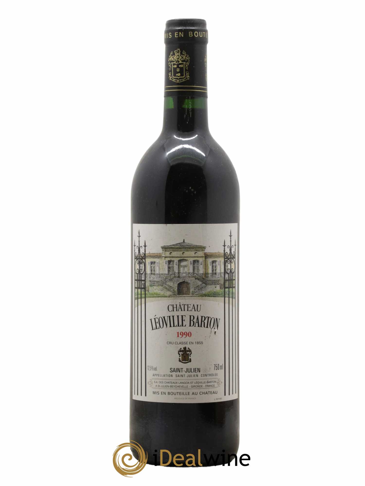 Acheter Château Léoville Barton 2ème Grand Cru Classé 1990 (lot: 9335)