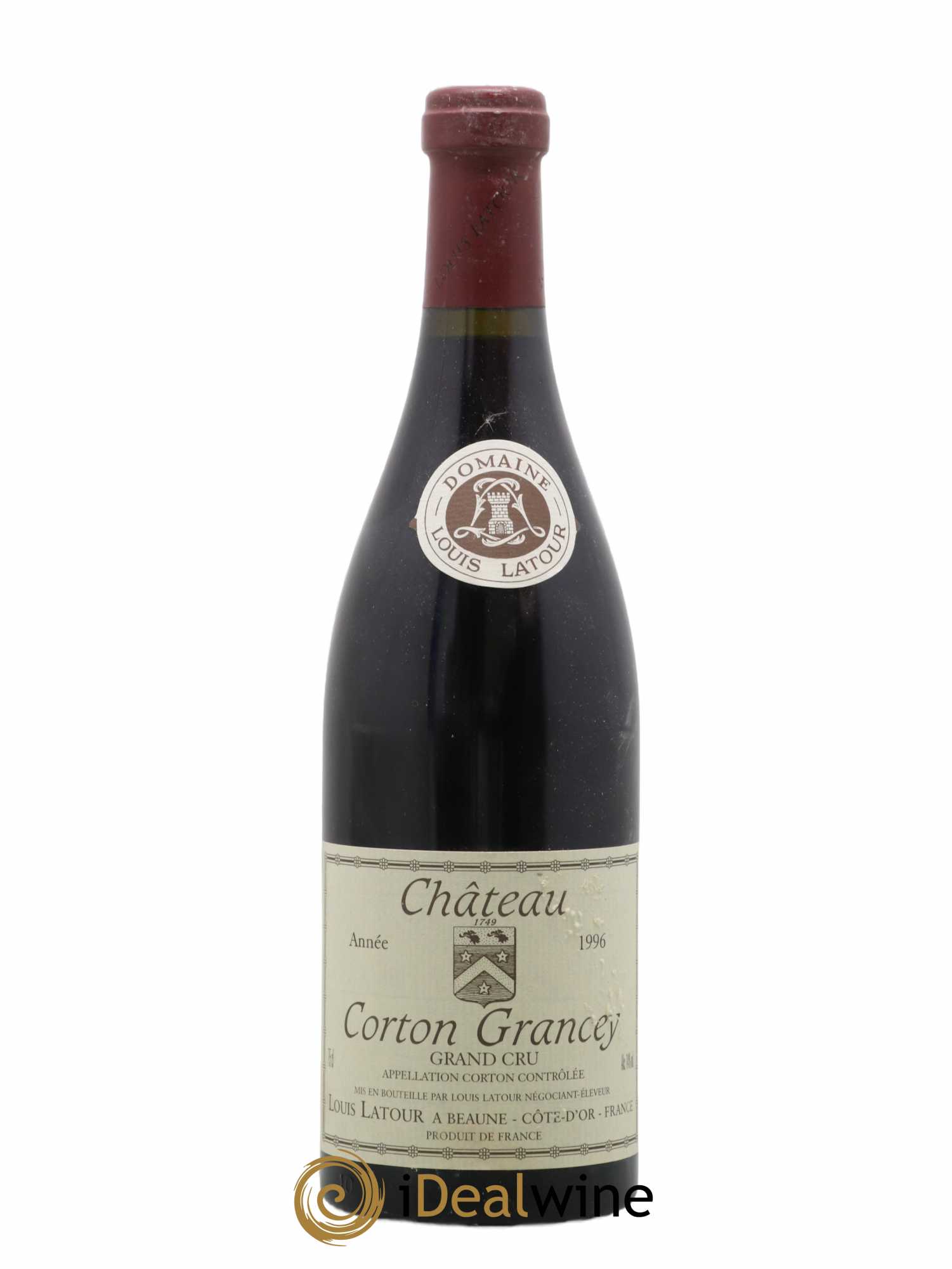 Acheter Corton Grand Cru Château Corton Grancey Louis Latour 1996 (lot ...