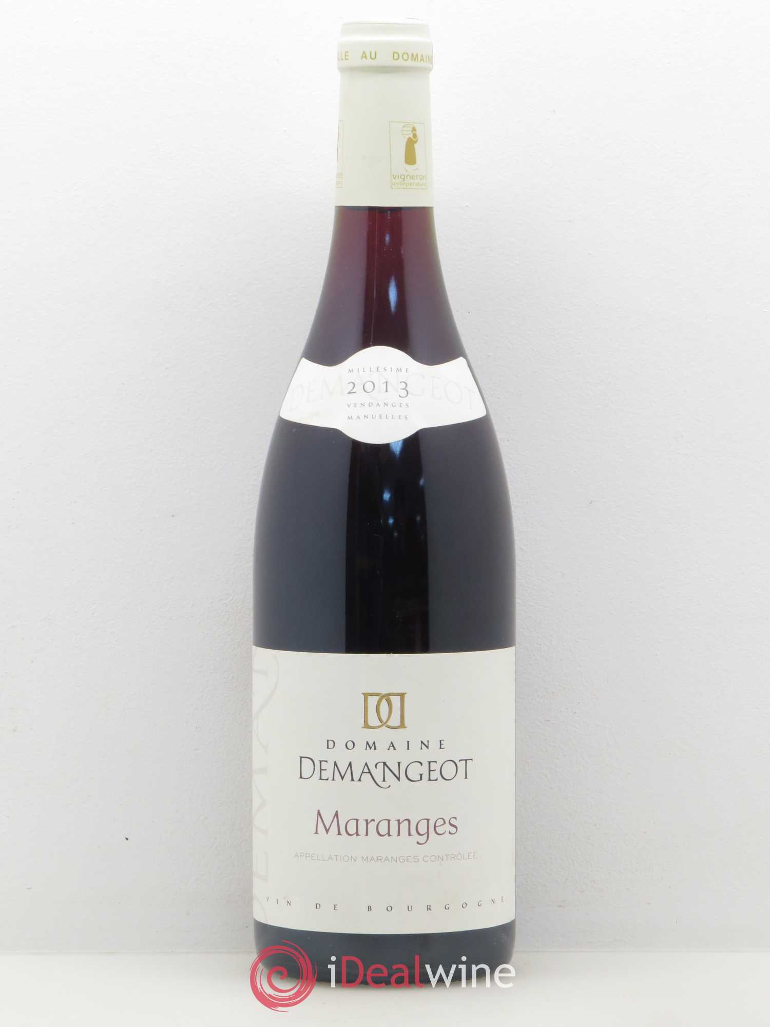 Acheter Maranges Domaine Demangeot 2013 (lot: 7092)