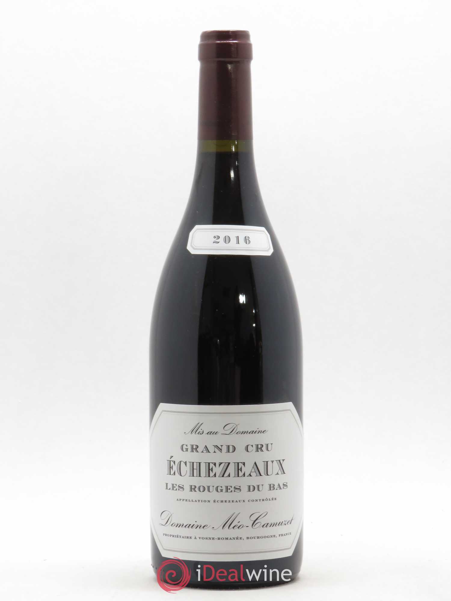 Buy Echezeaux Grand Cru Les Rouges du Bas Méo-Camuzet (Domaine) 2016 ...
