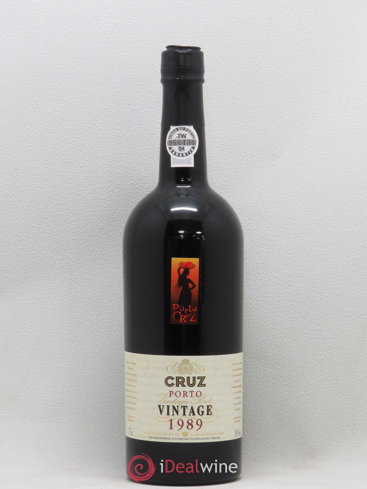 Porto Porto Cruz Vintage Port 1989 | Barnebys