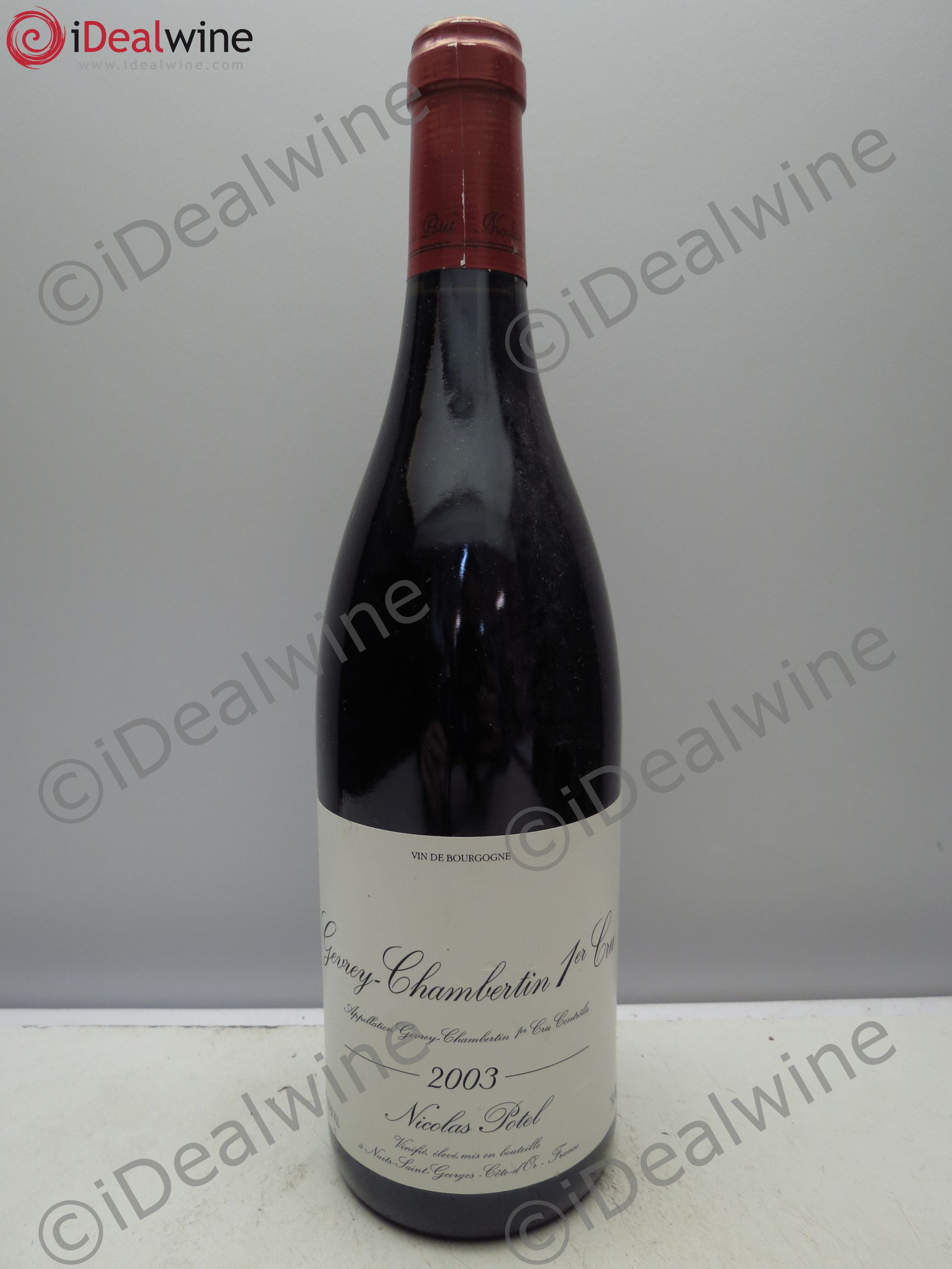 Buy Gevrey-Chambertin 1er Cru Nicolas Potel 2003 (lot: 3280)