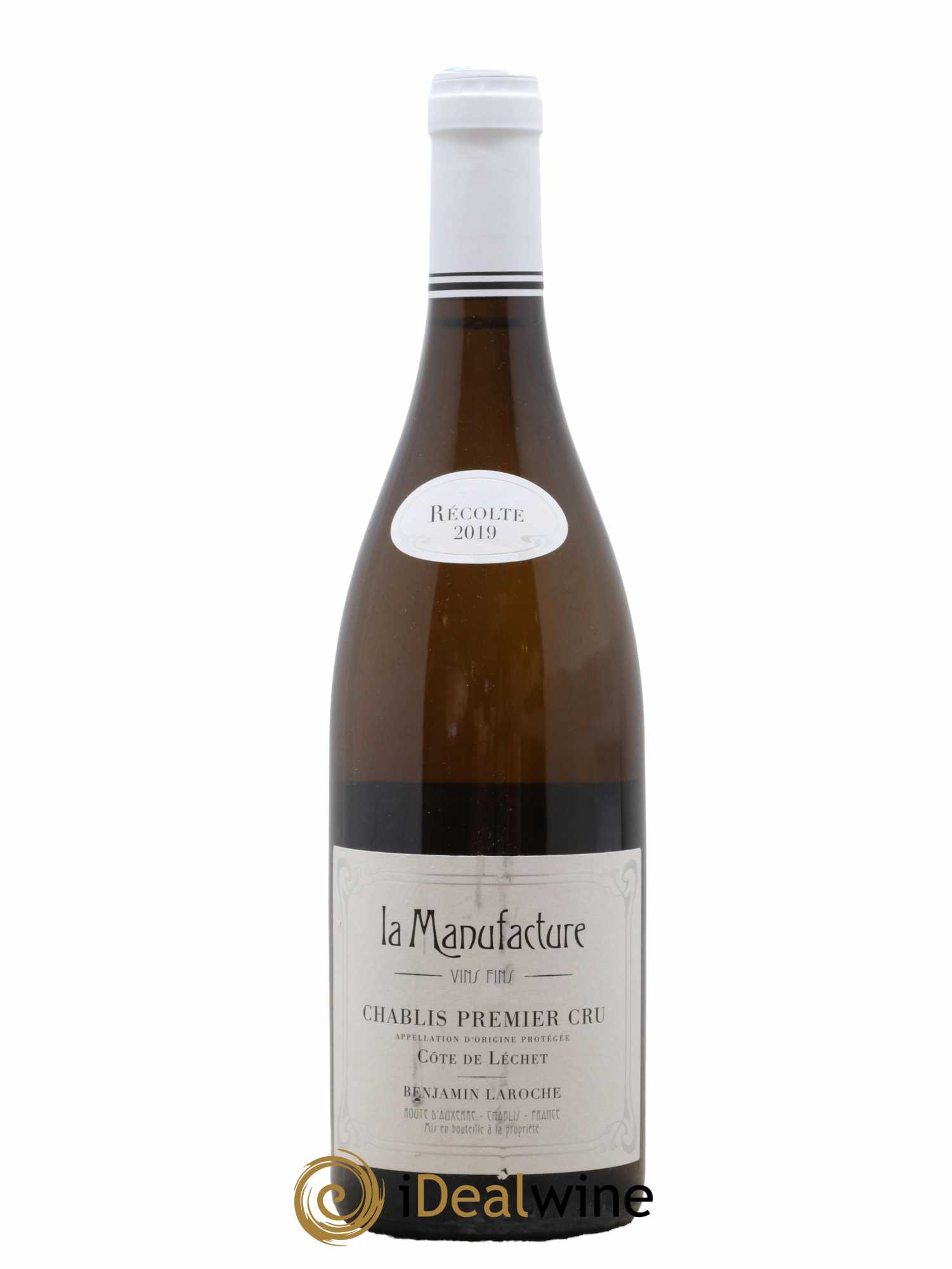 Acheter Chablis 1er Cru Cote De Lechet La Manufacture 2019 (lot: 2402)