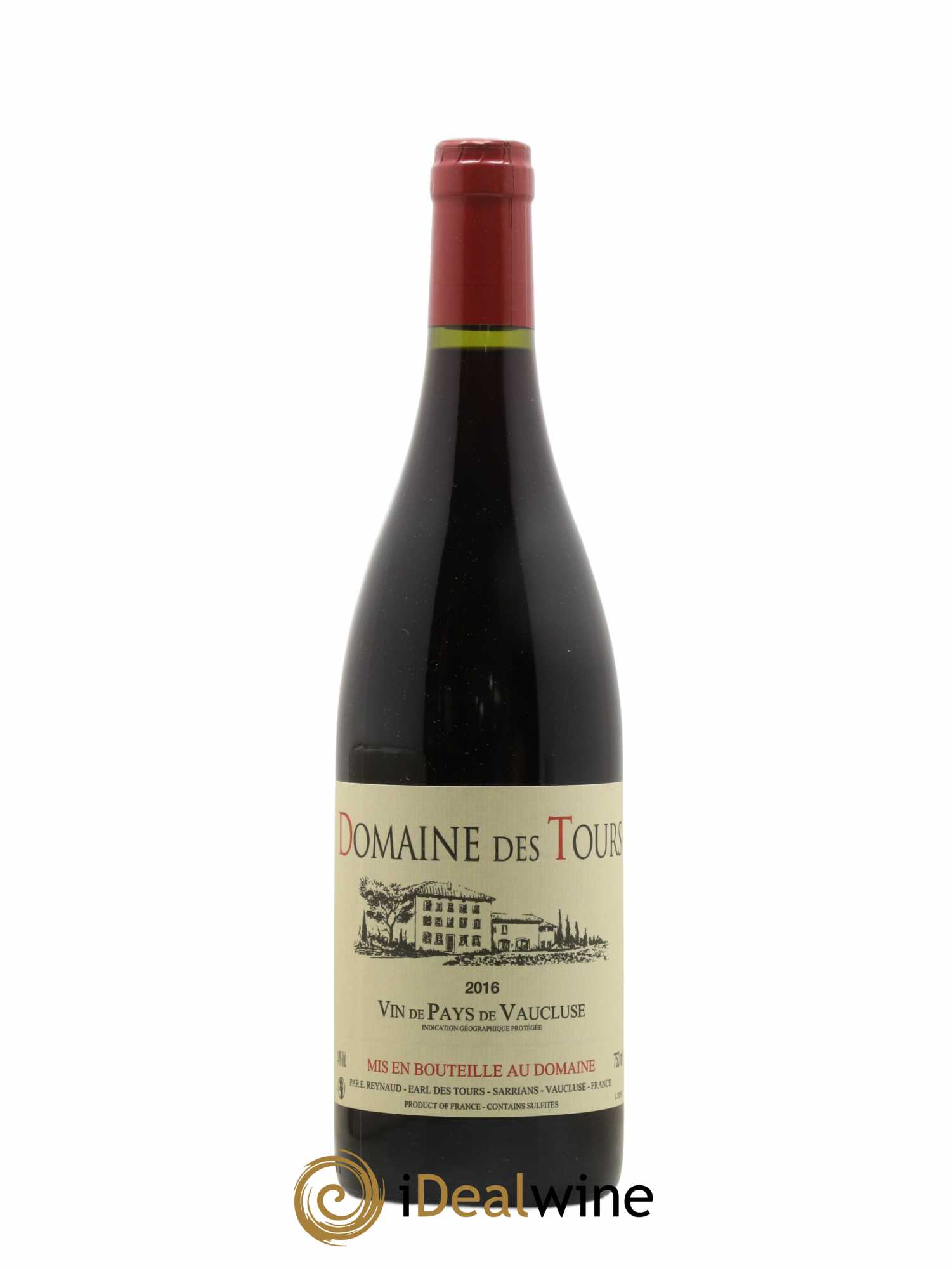 Acheter IGP Vaucluse (Vin de Pays de Vaucluse) Domaine des Tours ...