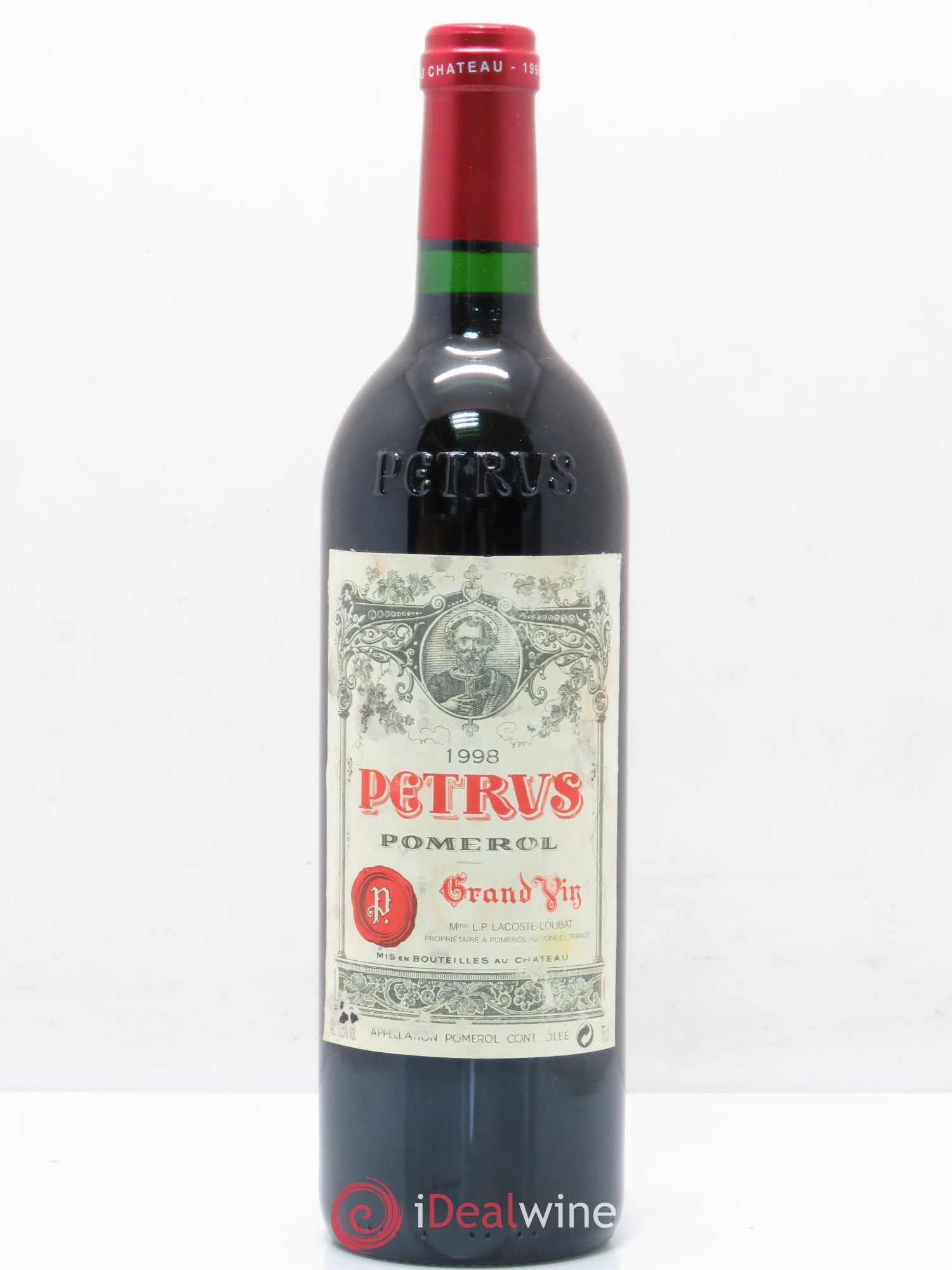 Buy Petrus 1998 (lot: 10571)