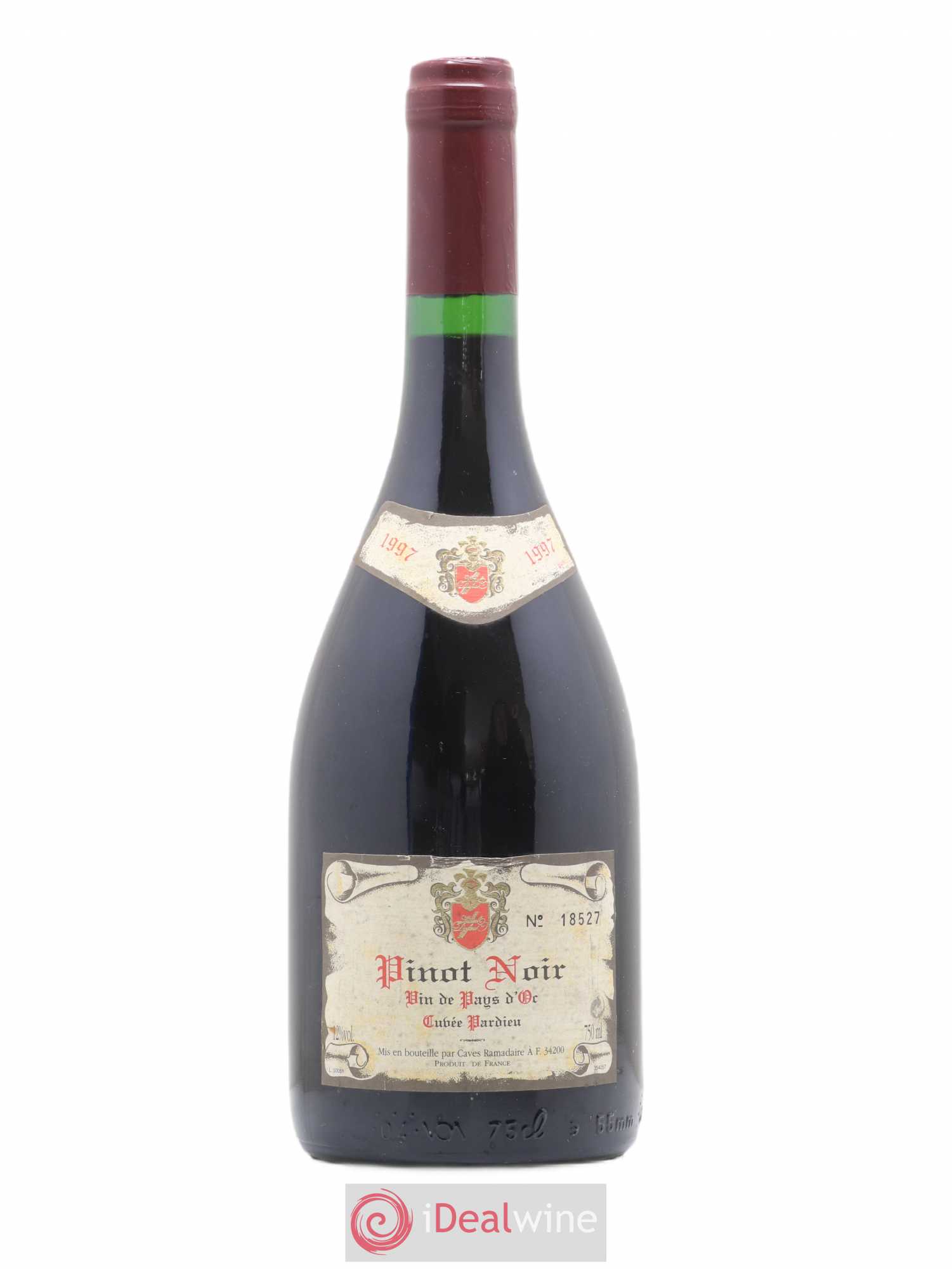 Acheter IGP Pays d'Oc (Vin de Pays d'Oc) Cuvee Pardieu (sans prix de ...