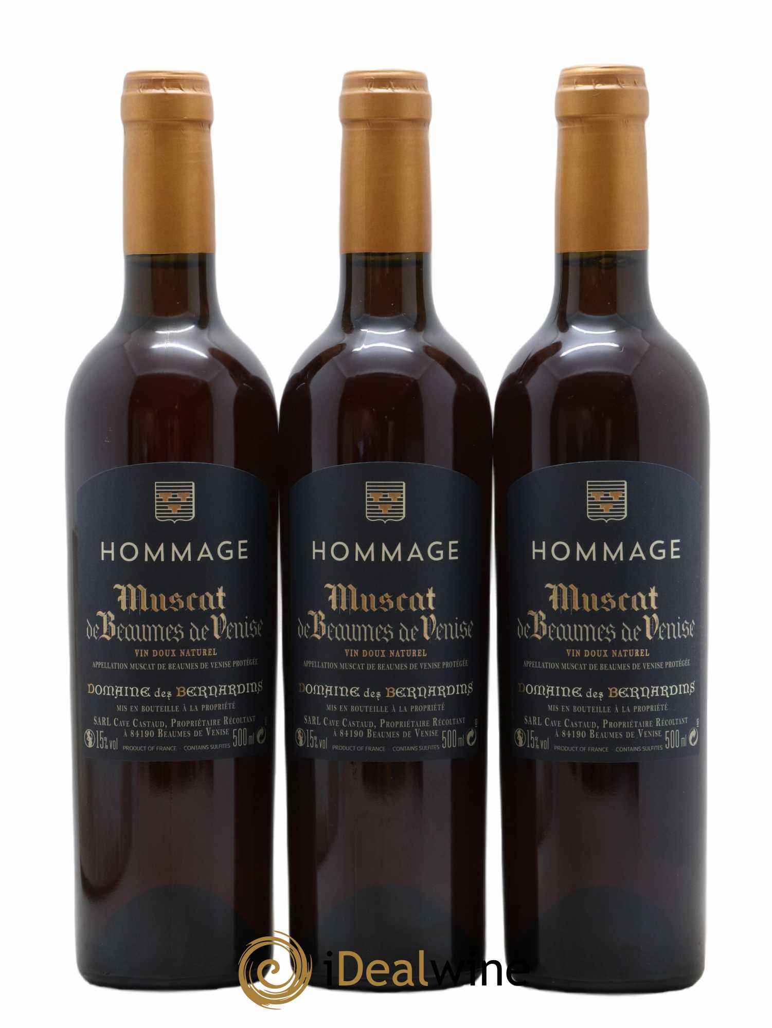 Acheter Muscat de Beaumes de Venise Hommage Domaine Bernardins 50cl ...