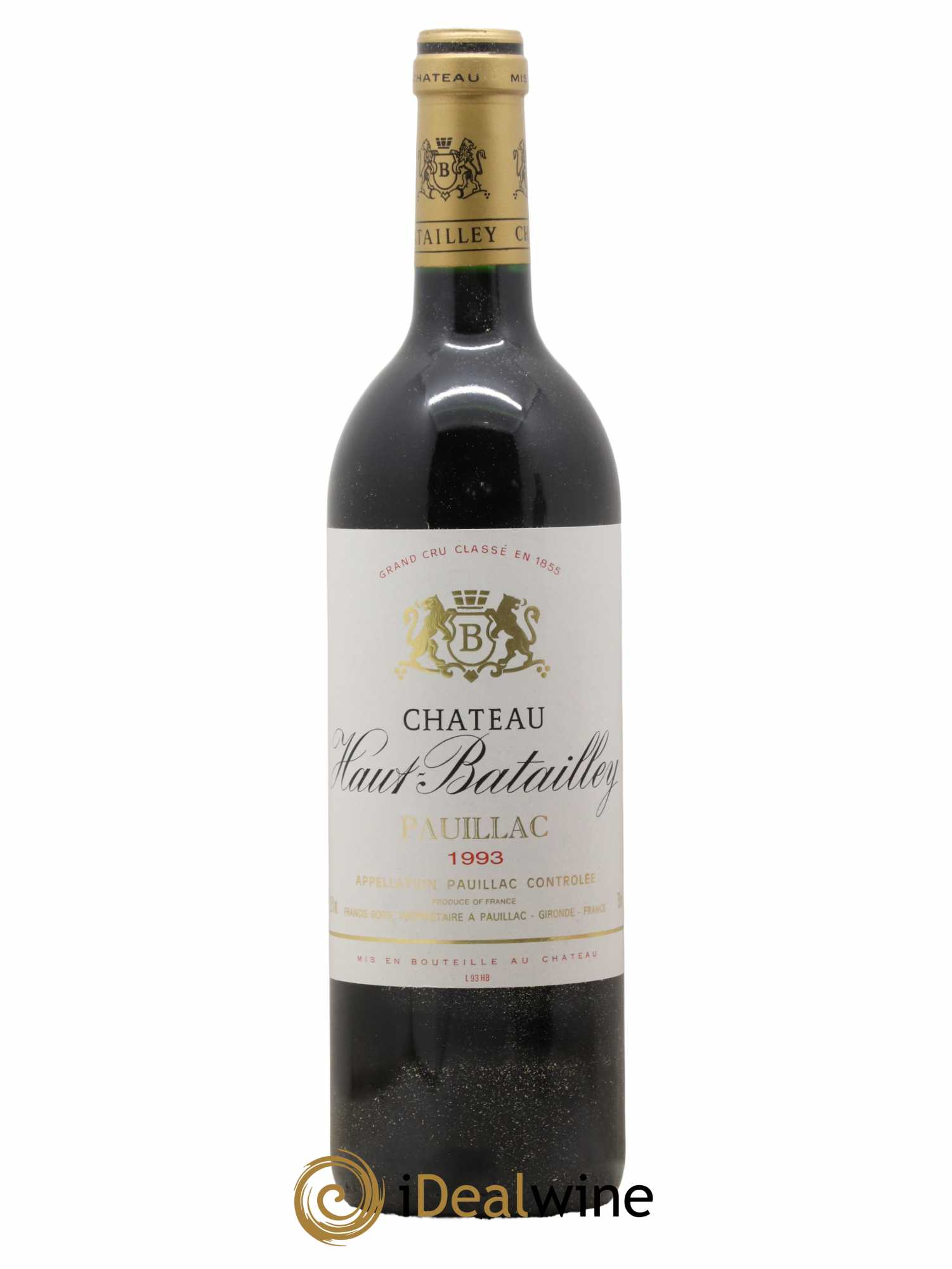 Acheter Château Haut Batailley 5ème Grand Cru Classé 1993 (lot: 7247)