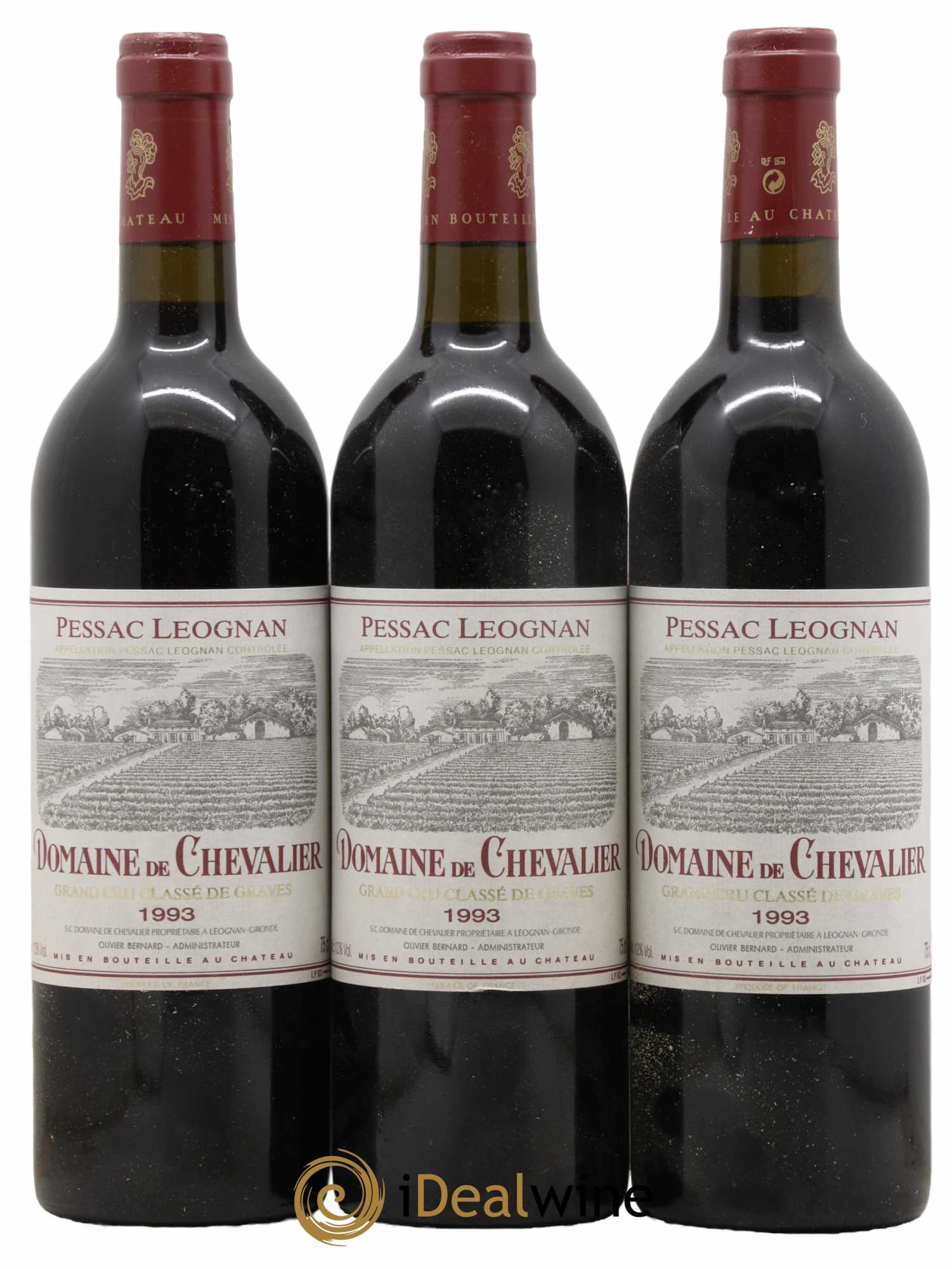 Acheter Domaine de Chevalier Cru Classé de Graves 1993 (lot: 9642)