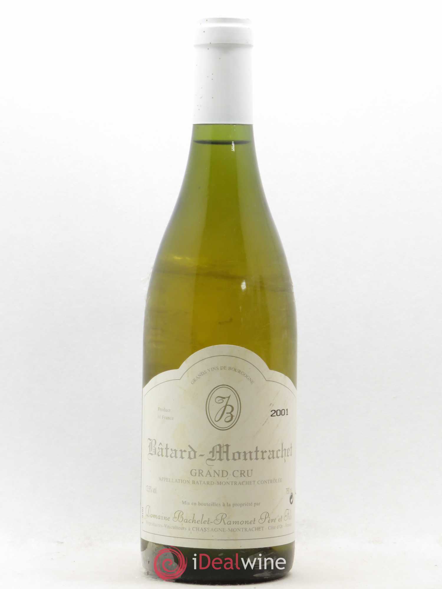 Acheter Bâtard-Montrachet Grand Cru Bachelet-Ramonet (Domaine) 2001 ...