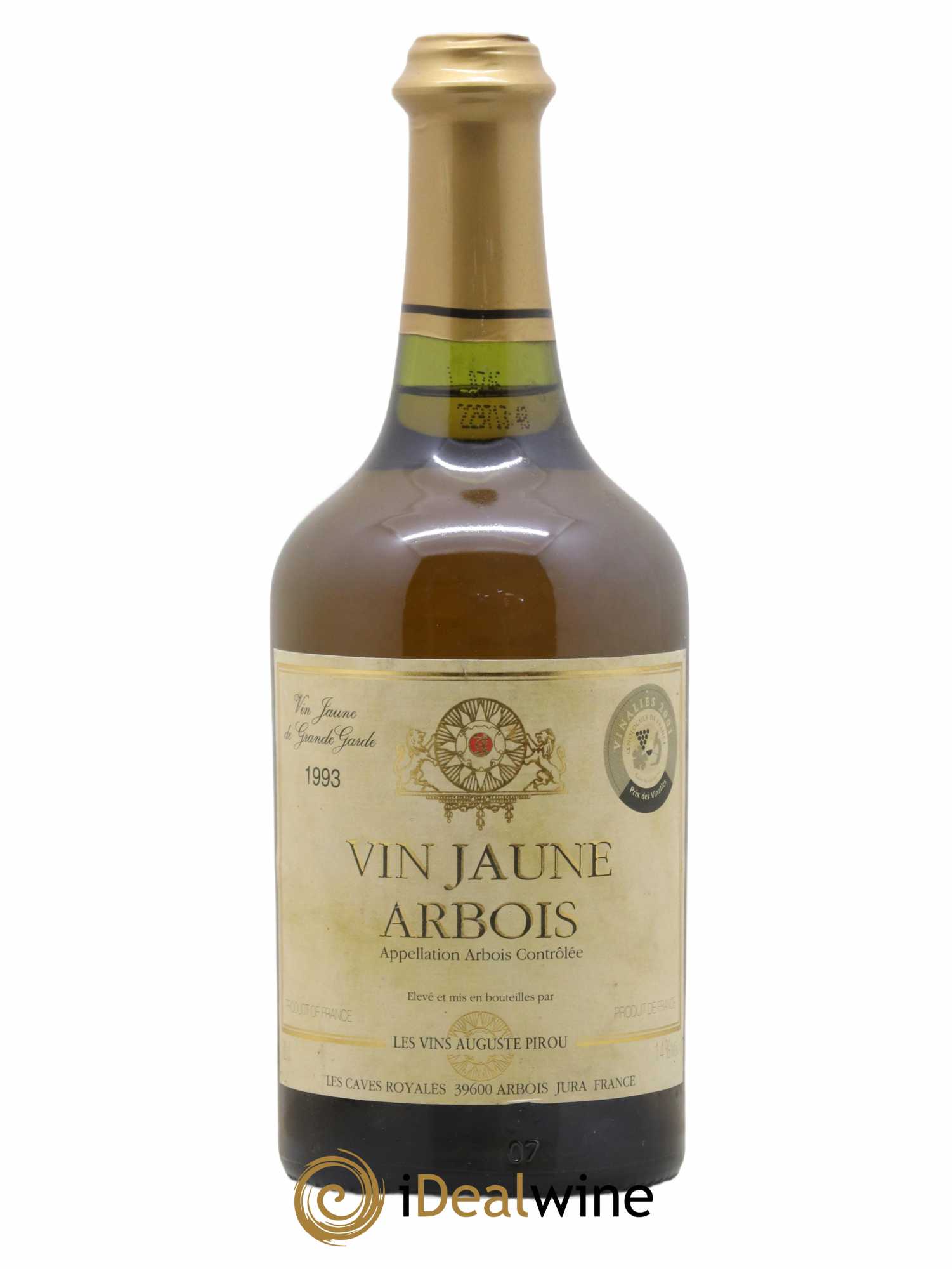 Buy Arbois Vin Jaune Auguste Pirou 1993 (lot: 1832)