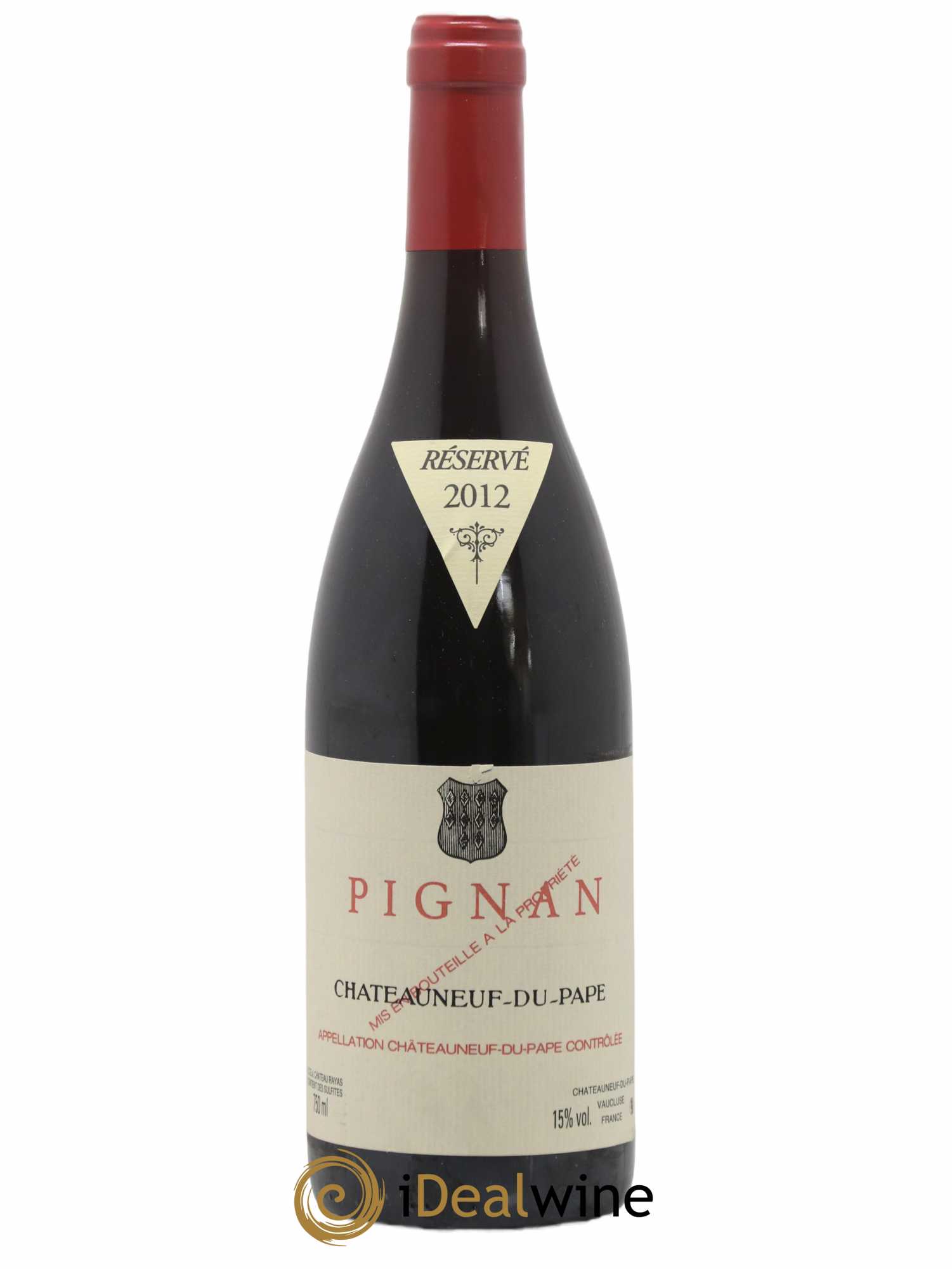 Buy Châteauneuf-du-Pape Pignan Emmanuel Reynaud 2012 (lot: 5203)