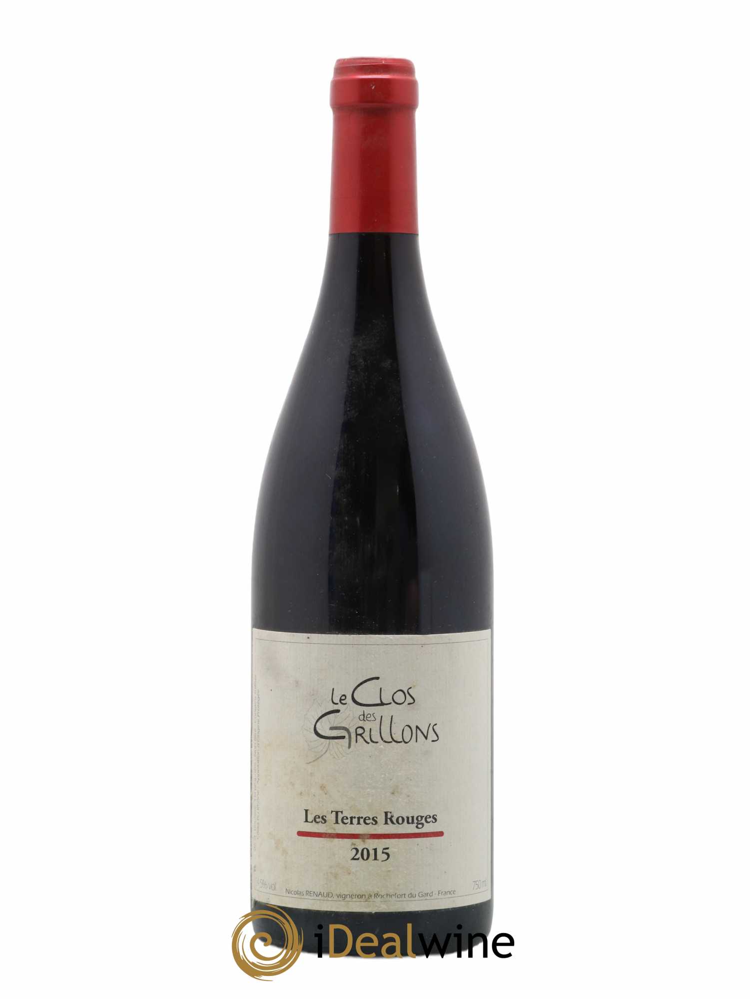 Acheter Vin de France Les Terres Rouges Le Clos des Grillons (sans prix ...