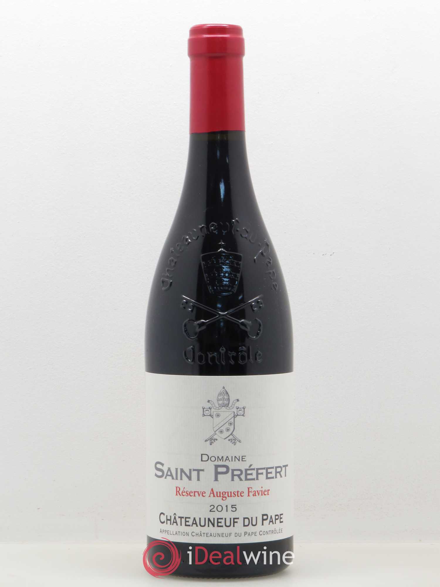 Acheter Châteauneuf-du-Pape Réserve Auguste Favier Isabel Ferrando 2015 ...