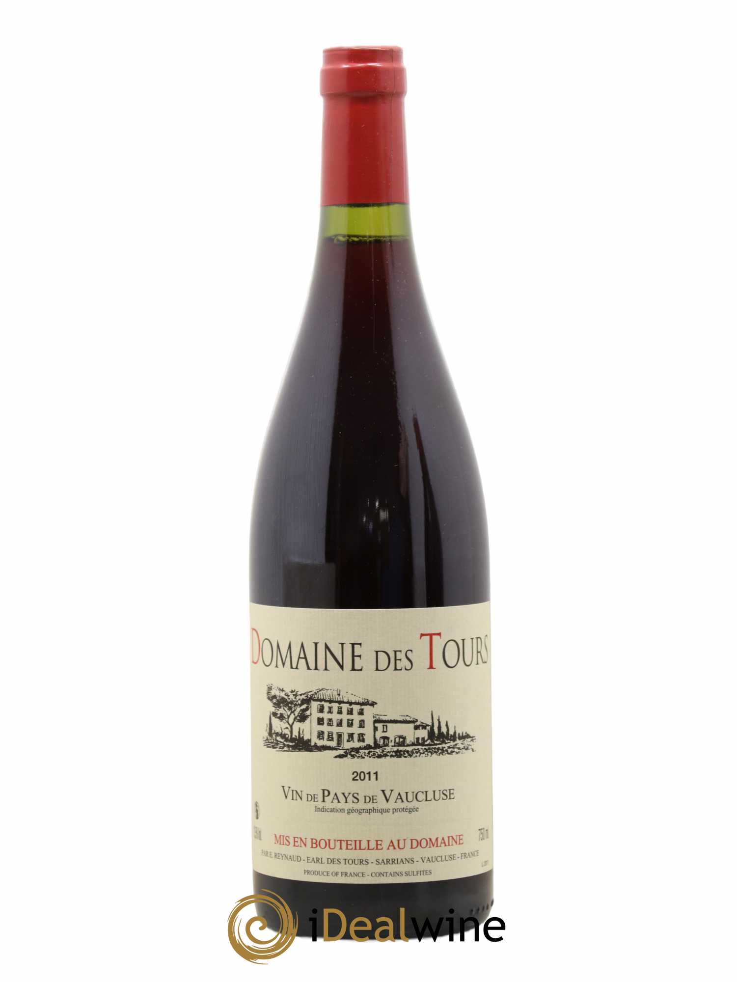 Acheter IGP Vaucluse (Vin de Pays de Vaucluse) Domaine des Tours ...