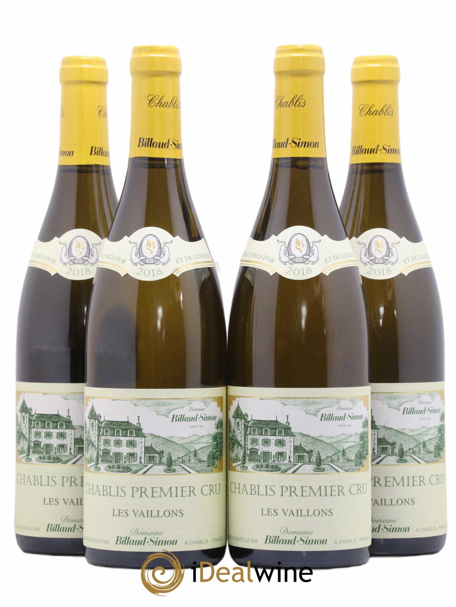 Acheter Chablis 1er Cru Les Vaillons Billaud-Simon (Domaine) Les ...