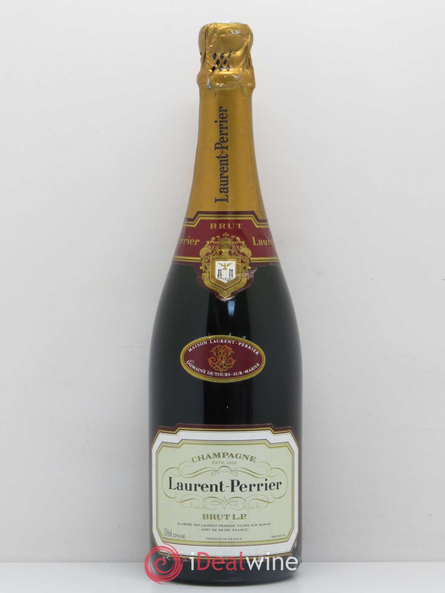 Buy Champagne Champagne Laurent Perrier Brut LP (lot: 2039)