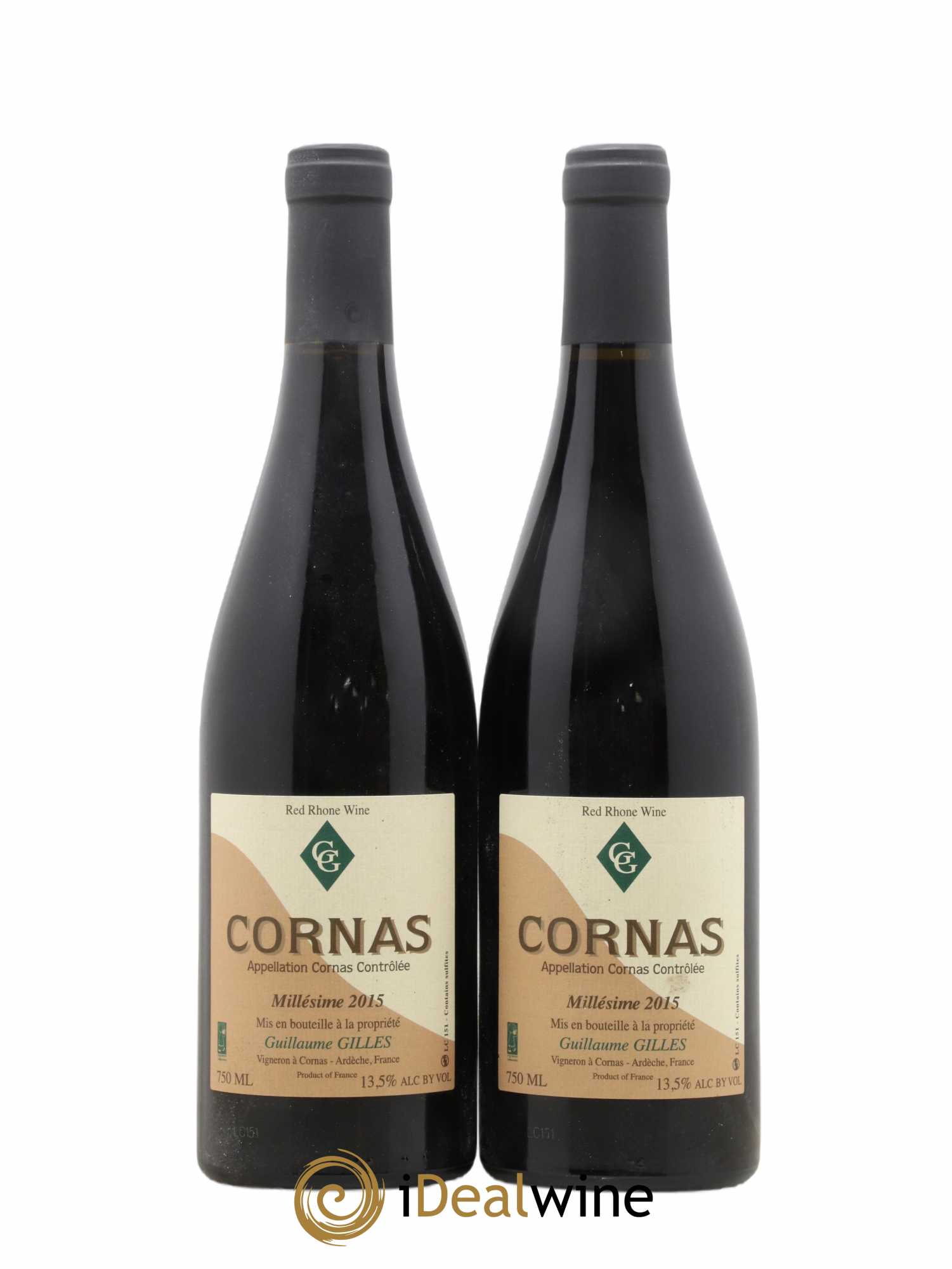 Acheter Cornas Guillaume Gilles (Domaine) (sans prix de réserve) 2015 ...