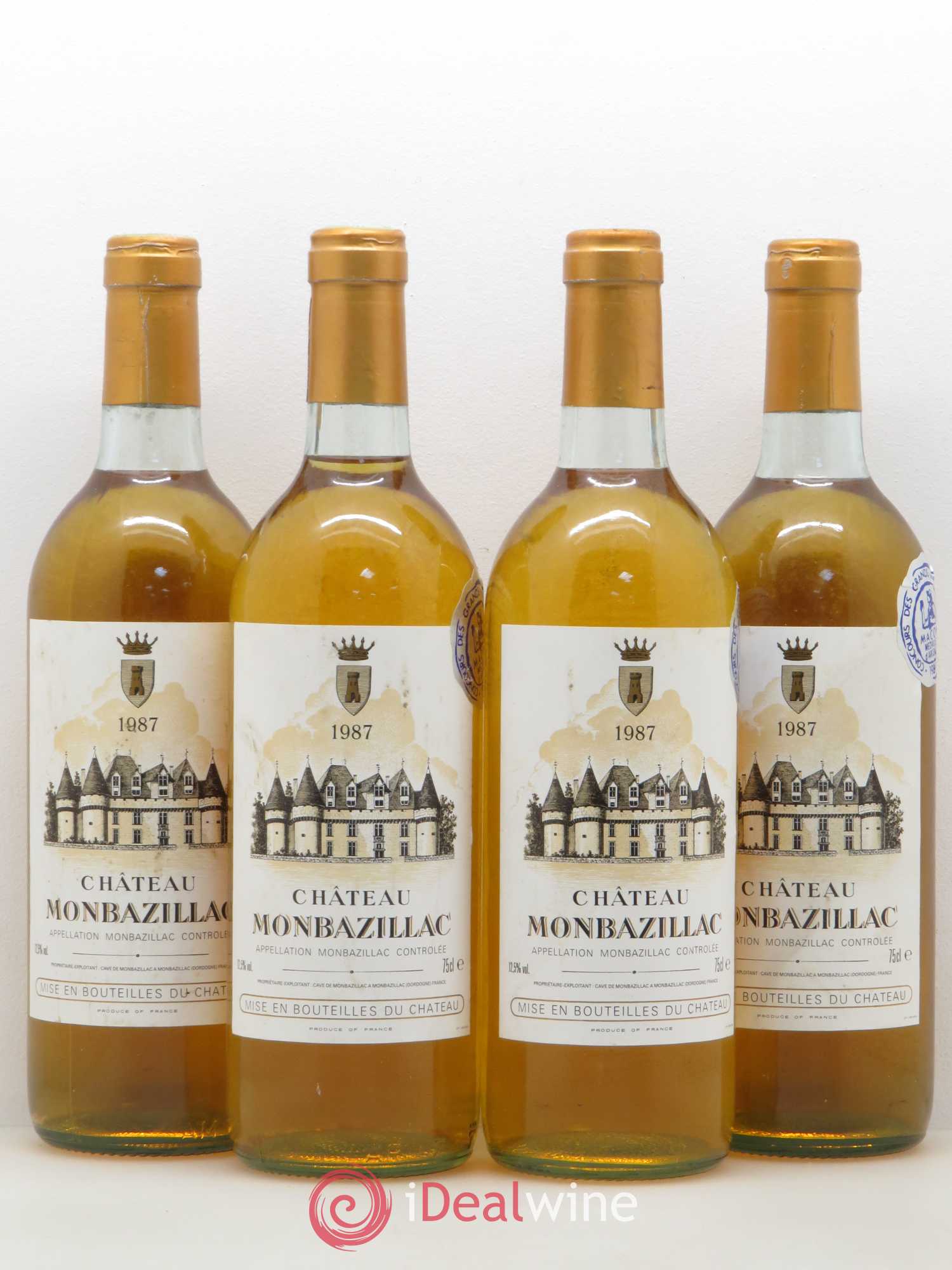 Acheter Monbazillac Château Monbazillac 1987 (lot: 2054)