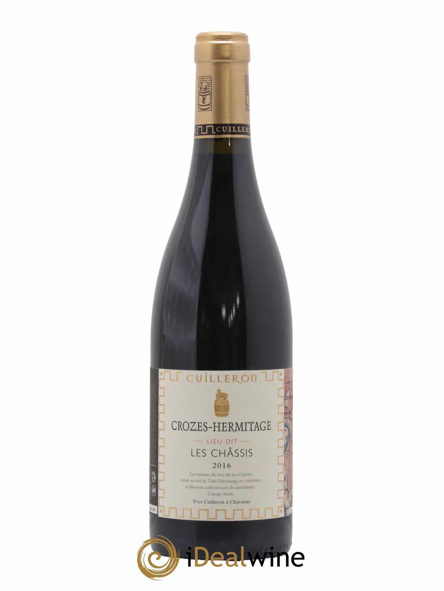 Acheter Crozes-Hermitage Les Châssis Yves Cuilleron 2016 (lot: 7217)