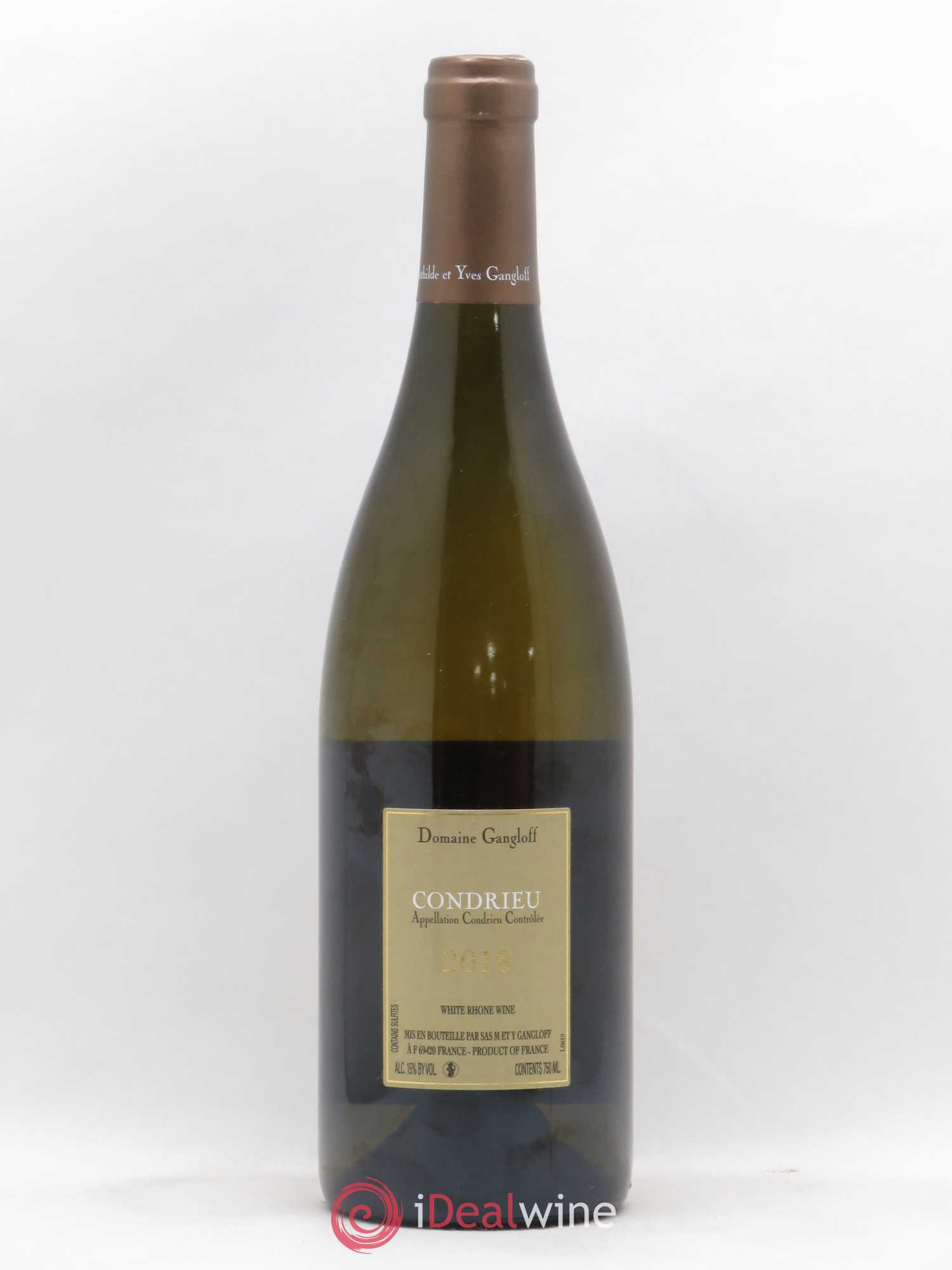Acheter Condrieu Domaine Gangloff 2018 (lot: 6034)