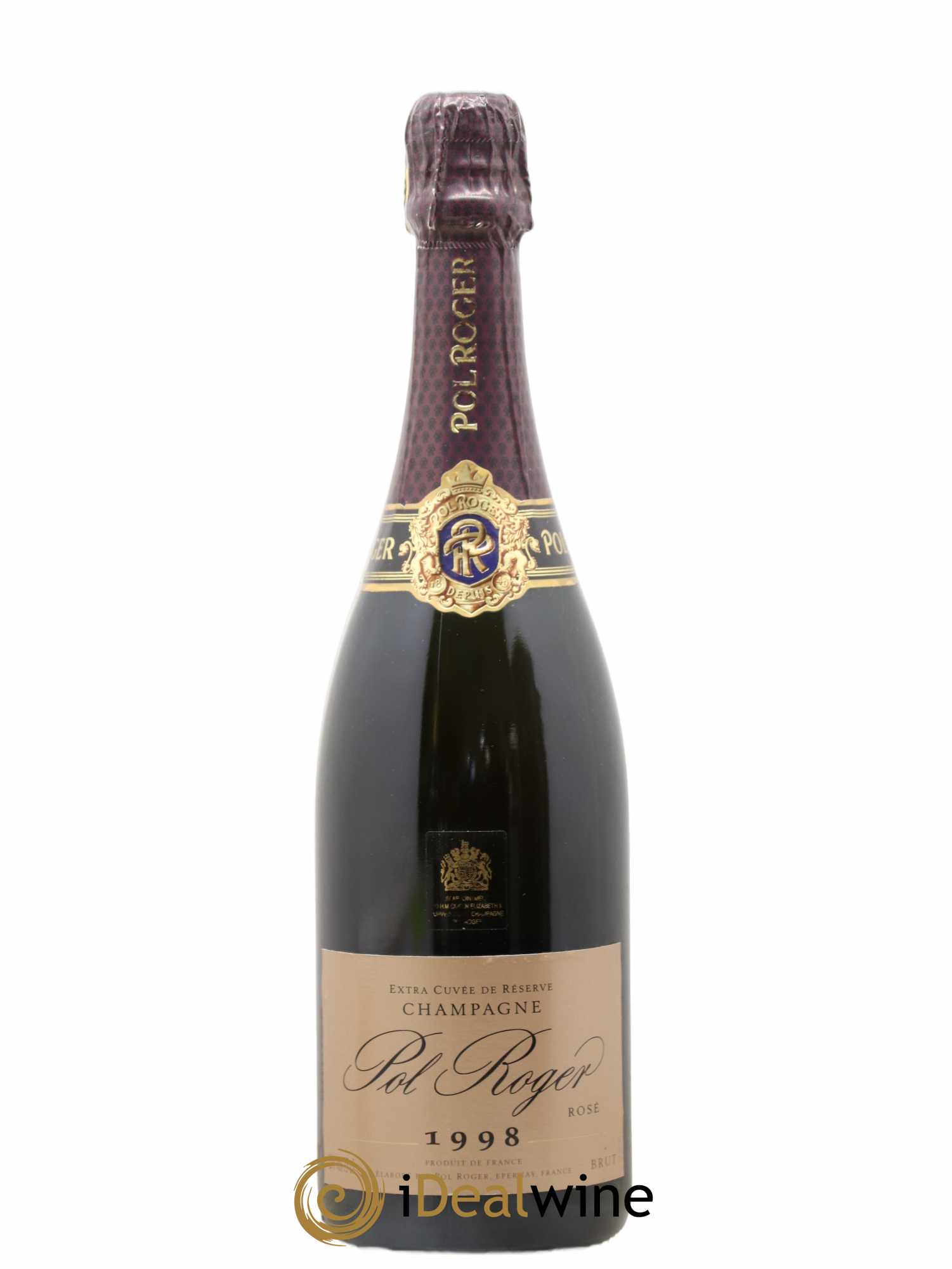 Acheter Rosé Pol Roger 1998 (lot: 1356)