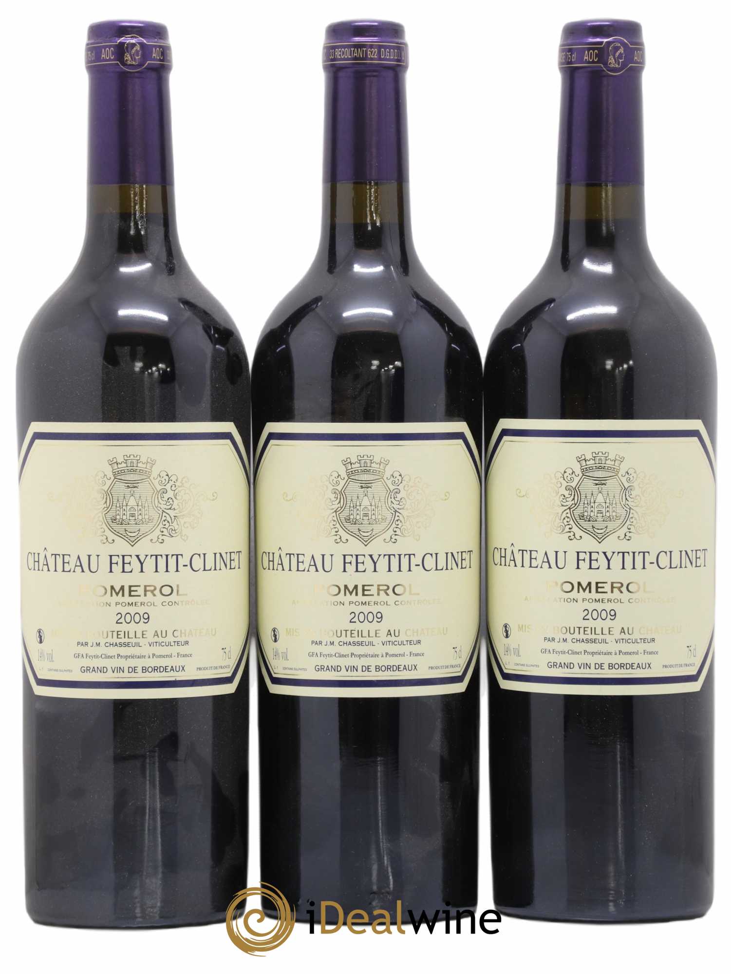 Acheter Château Feytit-Clinet 2009 (lot: 11282)