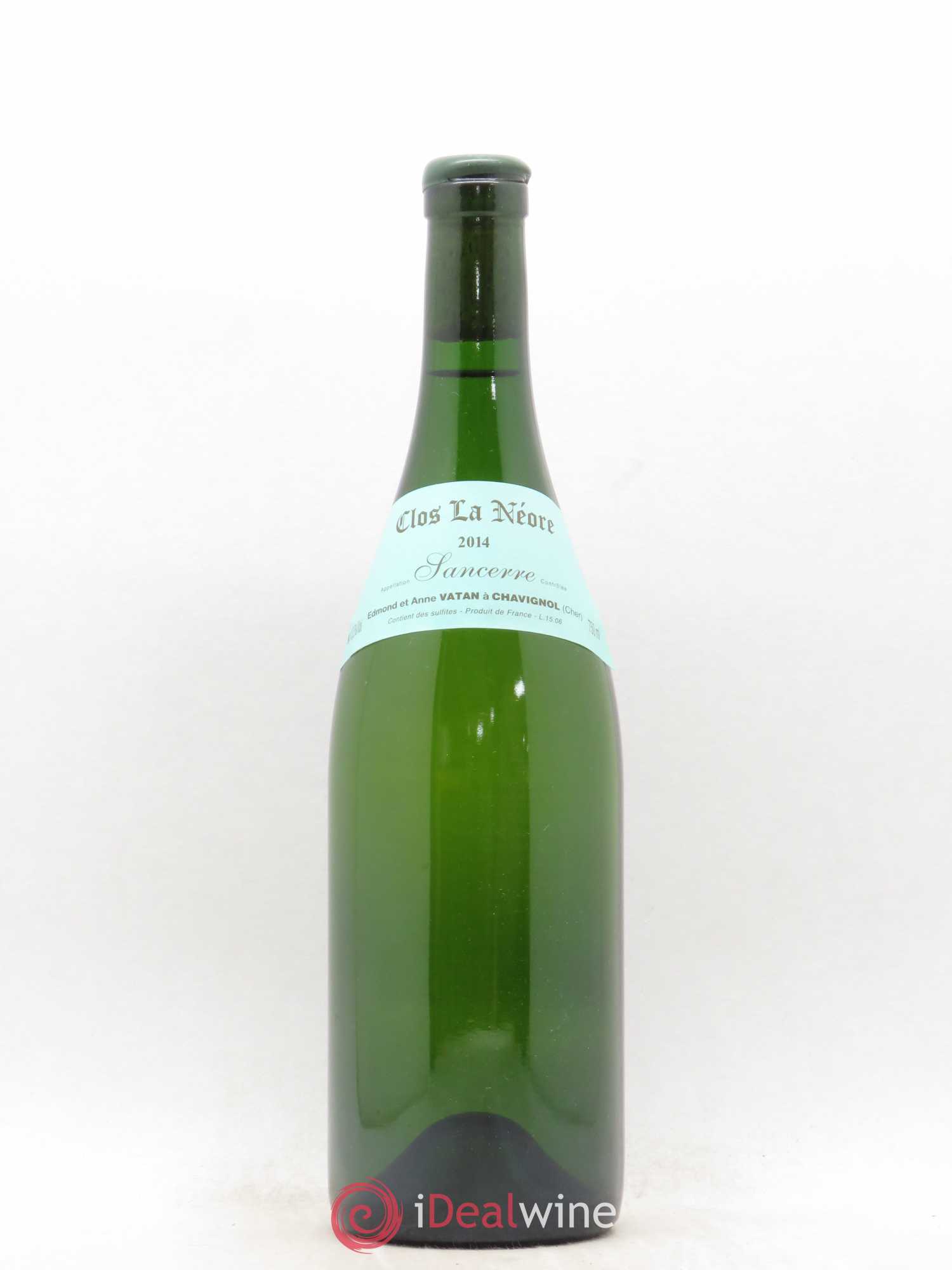 Acheter Sancerre Clos la Neore Edmond Vatan 2014 (lot: 8718)