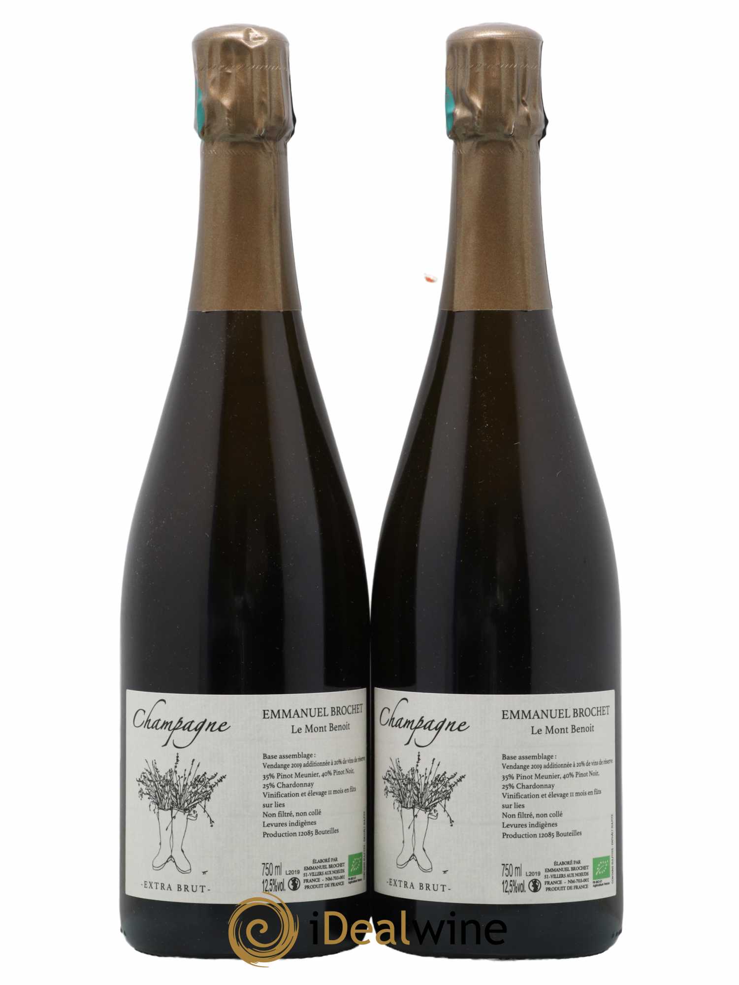 Acheter Extra-Brut Le Mont Benoit Emmanuel Brochet (lot: 1287)
