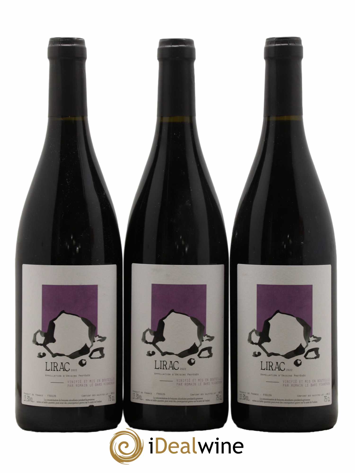 Acheter Lirac Romain Le Bars 2022 (lot: 6453)