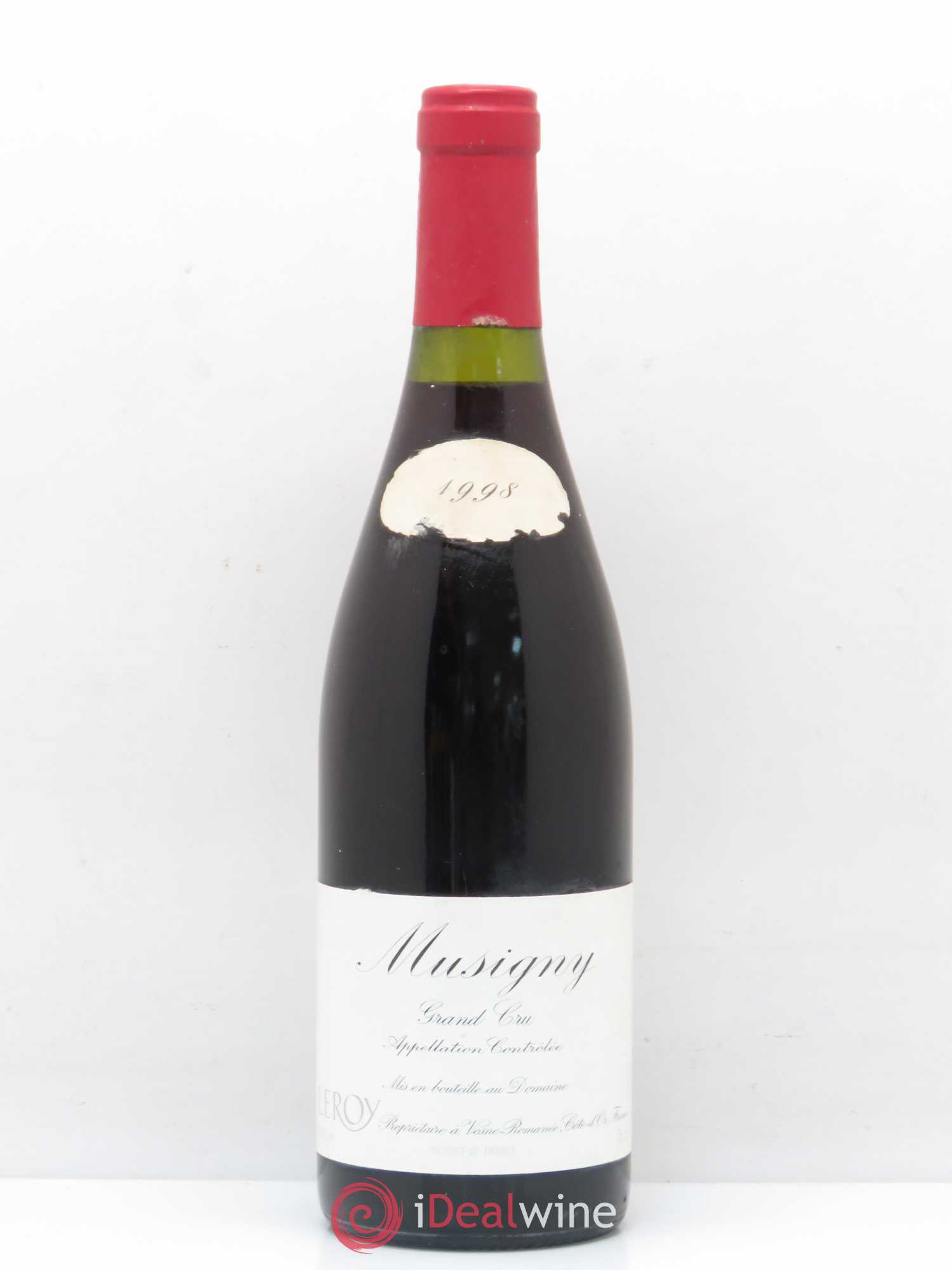 Acheter Musigny Grand Cru Leroy (Domaine) 1998 (lot: 4580)
