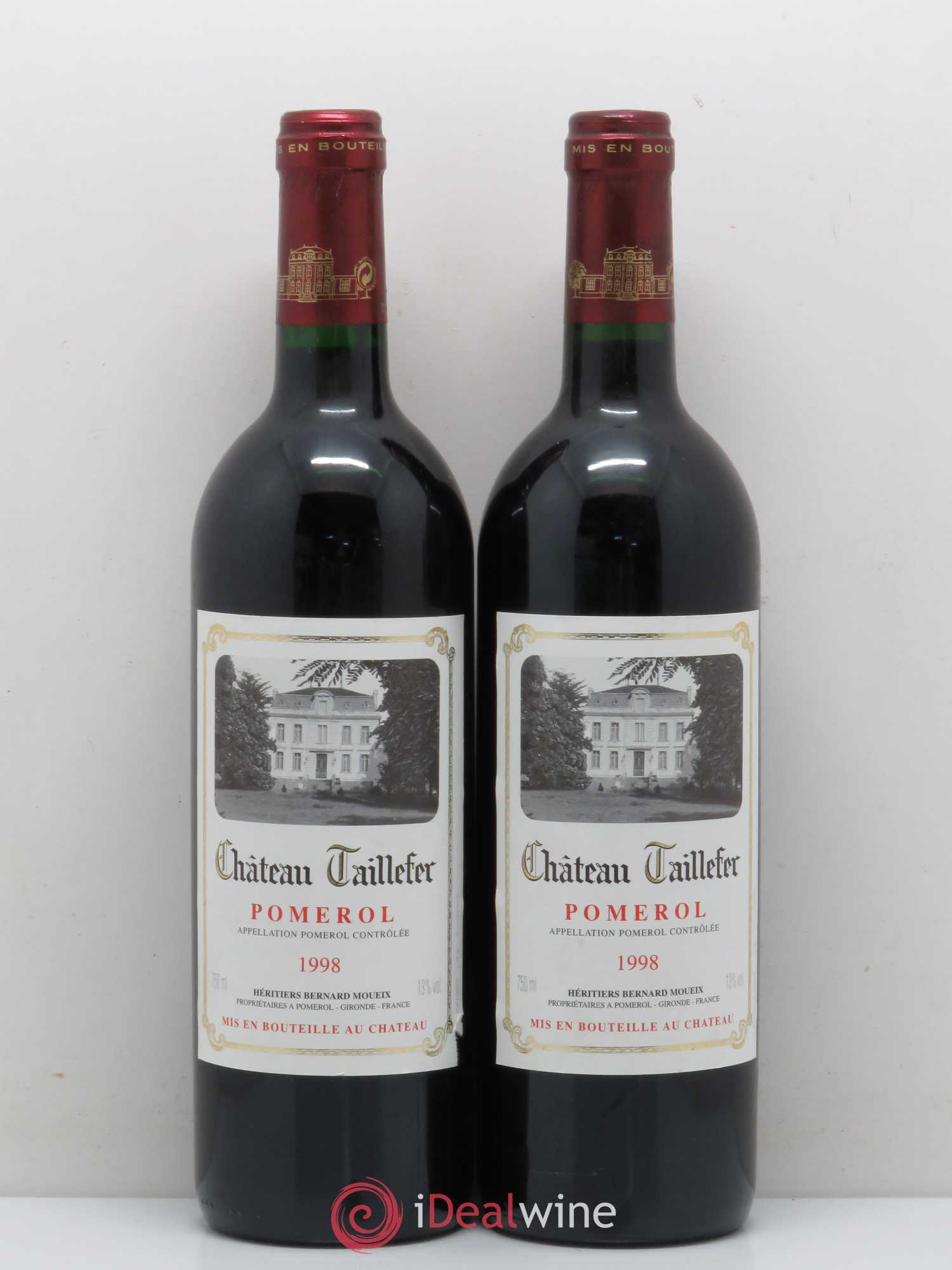 Acheter Château Taillefer 1998 (lot: 10648)