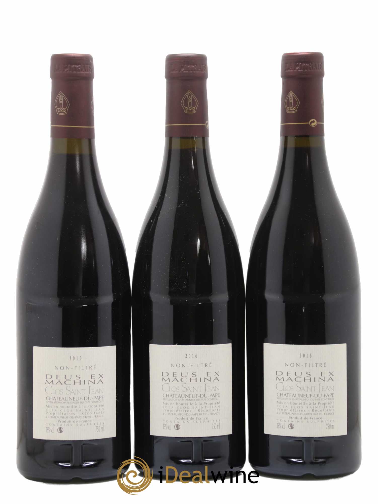 Acheter Châteauneuf-du-Pape Clos Saint-Jean Deus Ex Machina Pascal et ...