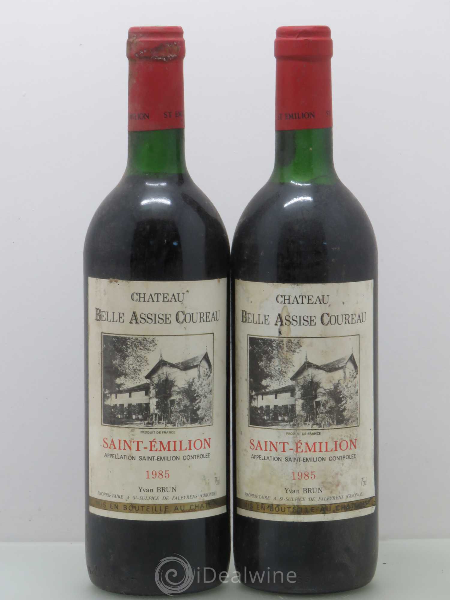 Buy Divers Château Belle Assise Coureau. St Emilion (no reserve) 1985 ...