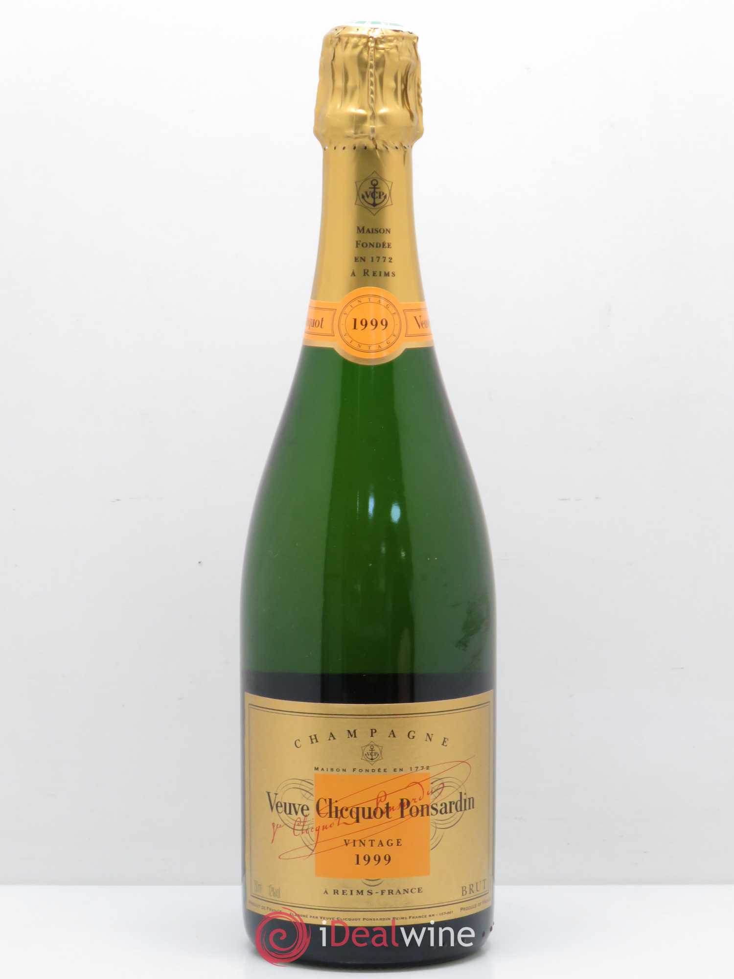 Acheter Brut Champagne Veuve Clicquot Ponsardin 1999 (lot: 1536)