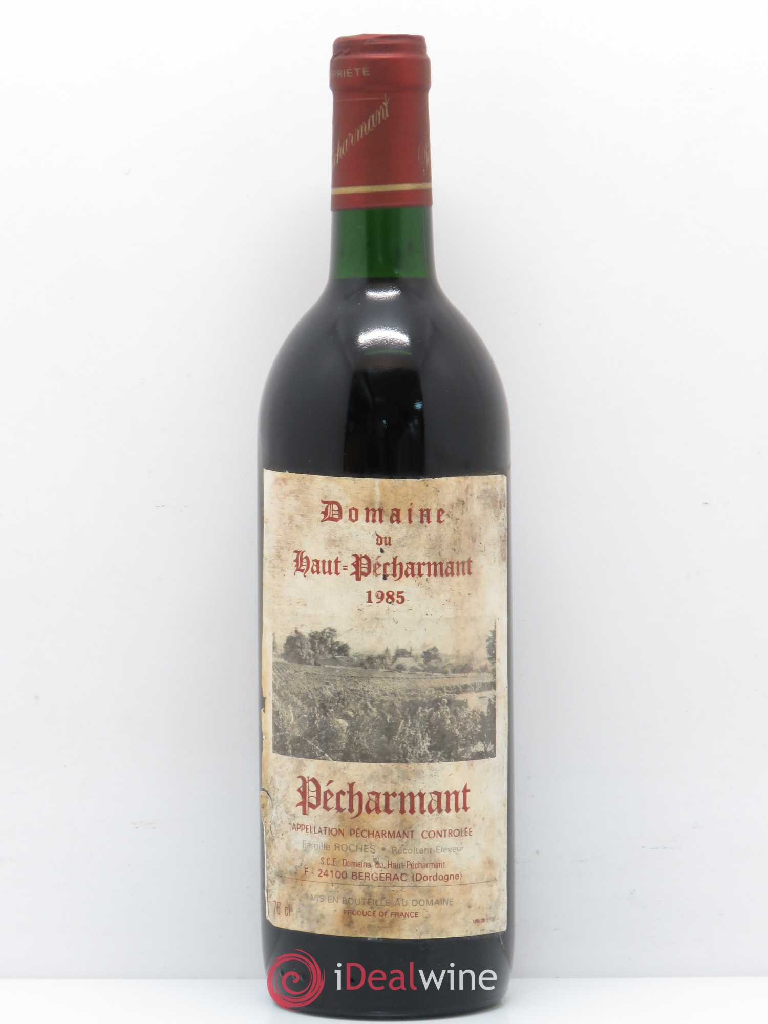 Acheter Pécharmant Domaine du Haut-Pécharmant 1985 (lot: 635)