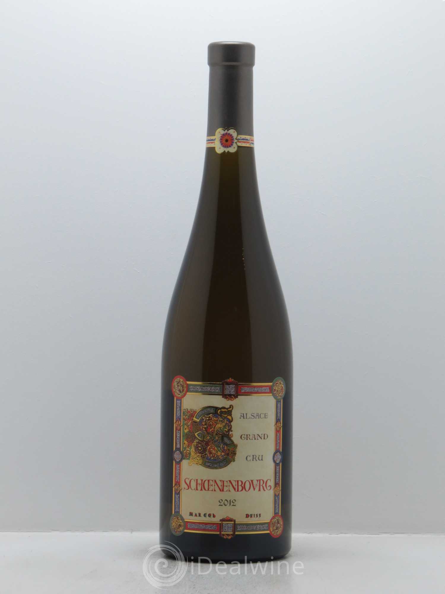 Acheter Alsace Grand Cru Marcel Deiss (Domaine) 2012 (lot: 2317)