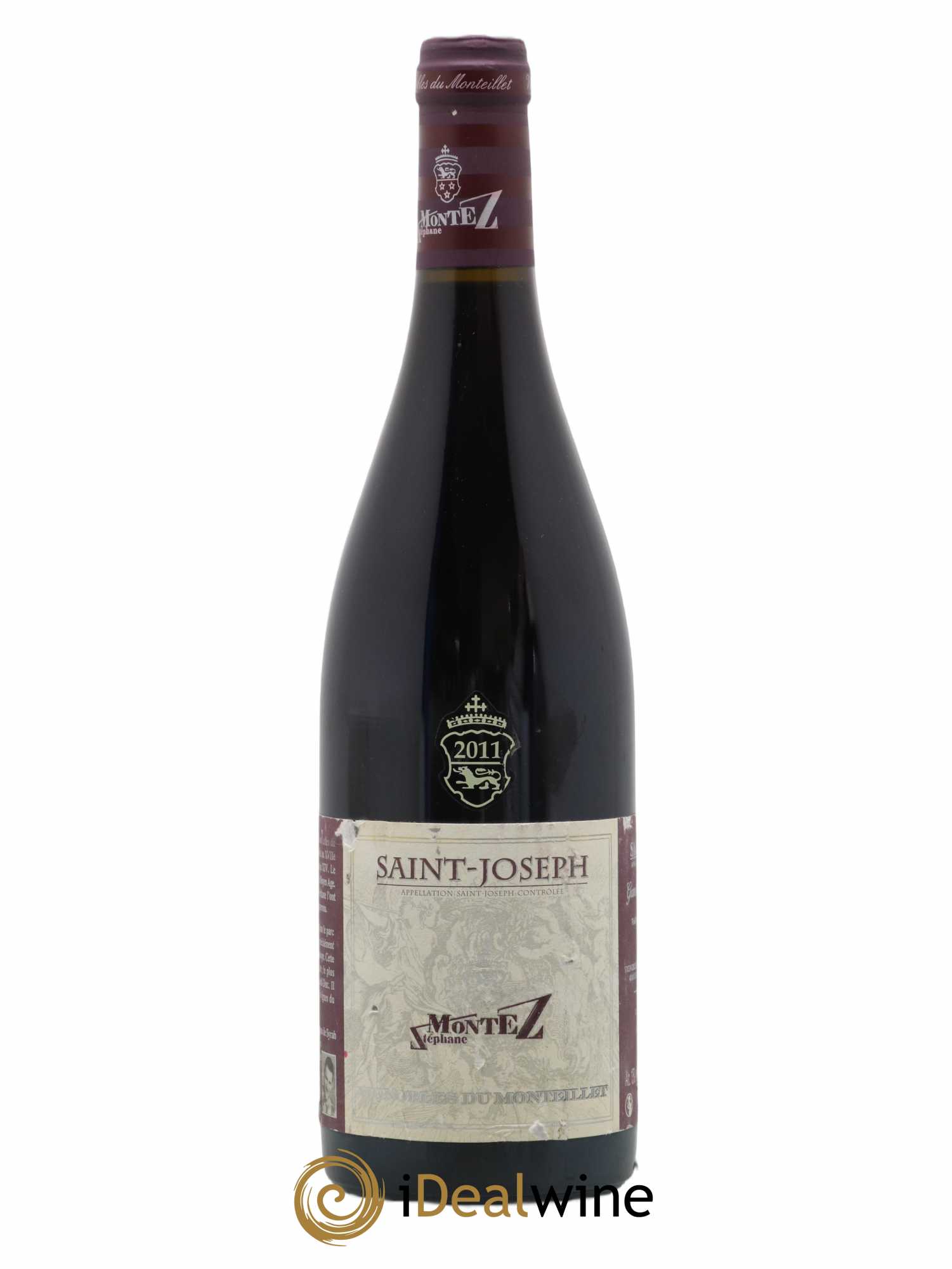 Acheter Saint-Joseph Monteillet (Domaine du) - Stéphane Montez 2011 ...