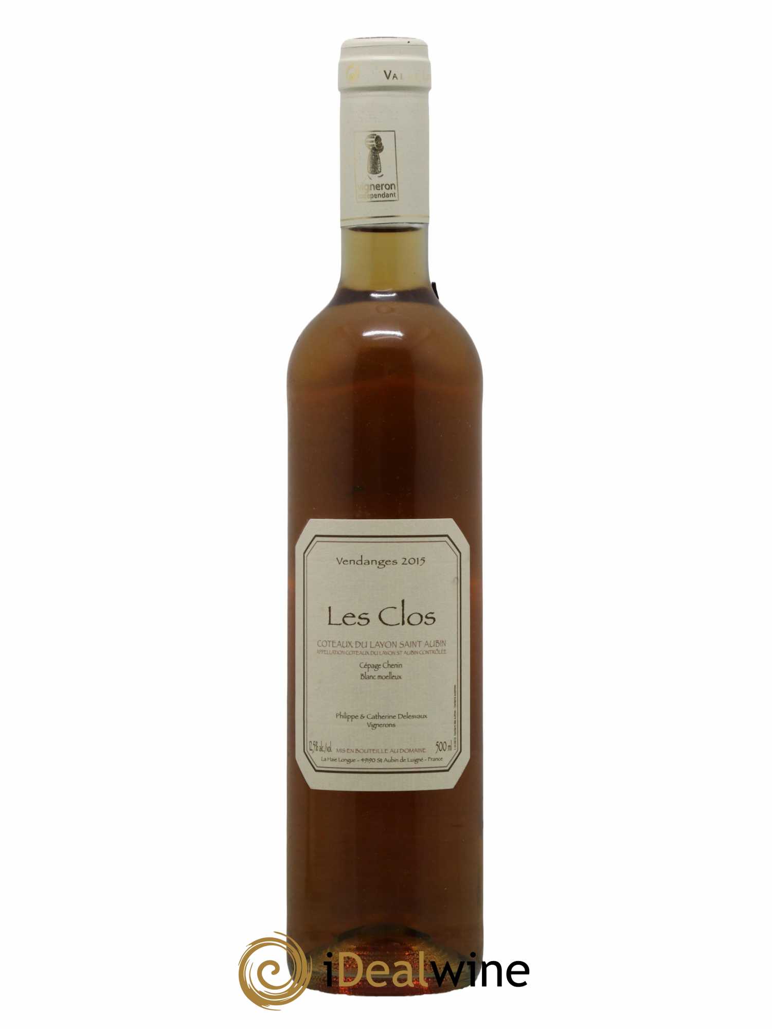 Acheter Coteaux du Layon Les Clos Philippe et Catherine Delesvaux 50Cl ...