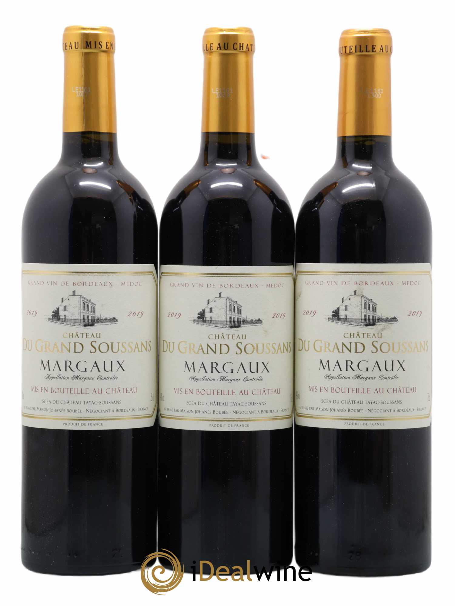 Buy - Margaux Château Du Grand Soussans 2019 (lot: 8858)