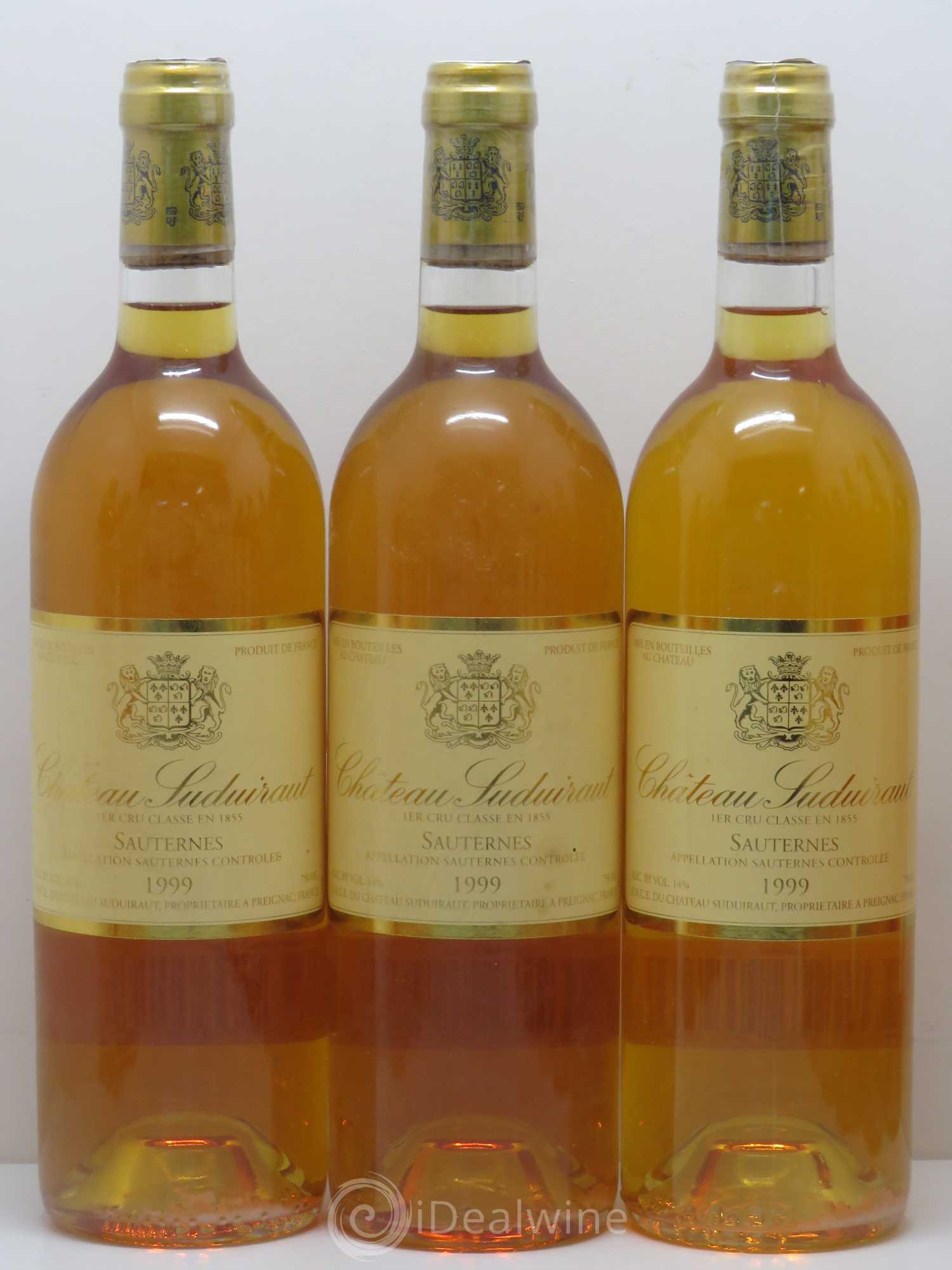 Acheter Château Suduiraut 1er Grand Cru Classé 1999 (lot: 12081)