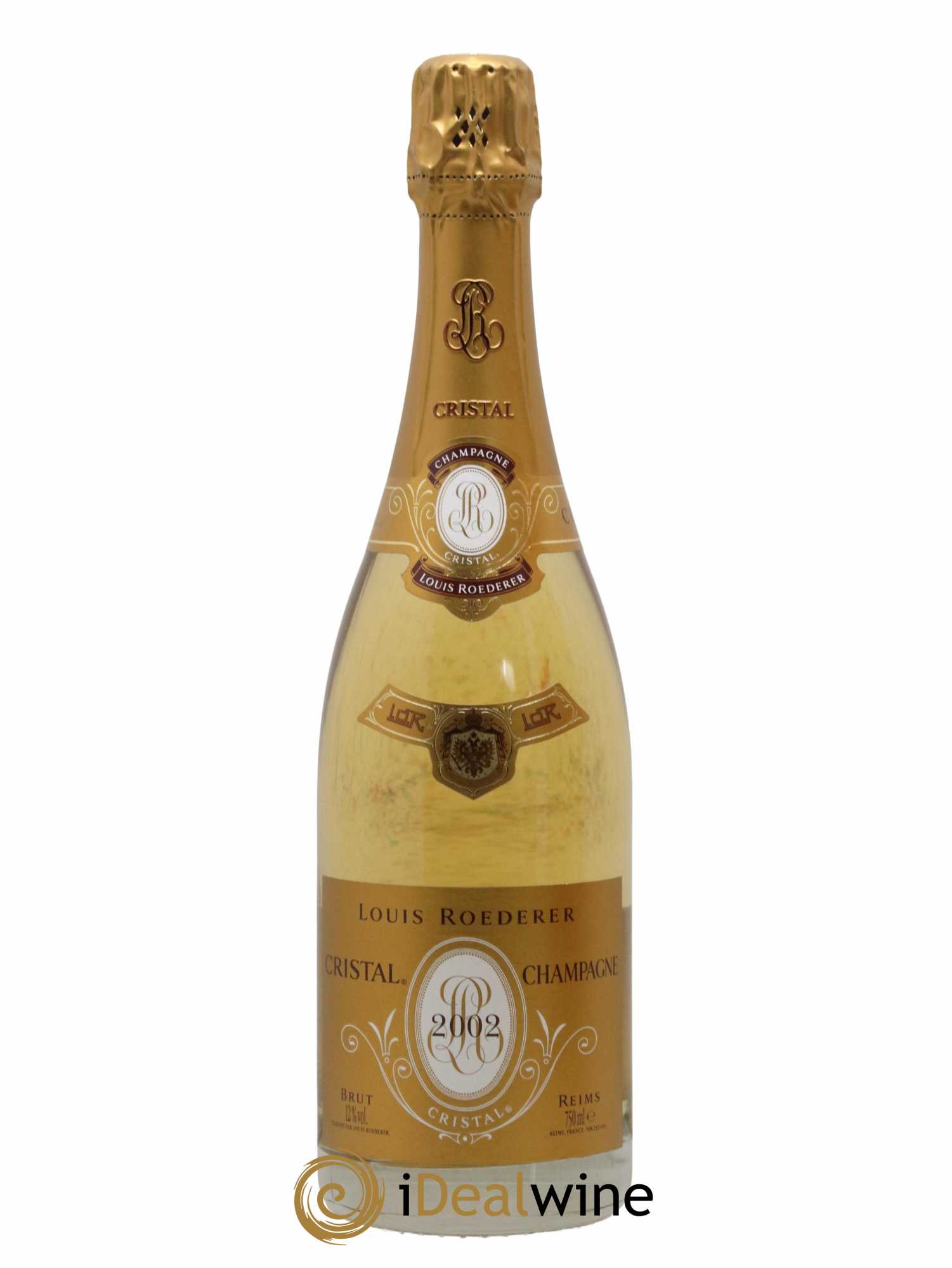 Buy Cristal Louis Roederer 2002 (lot: 1612)